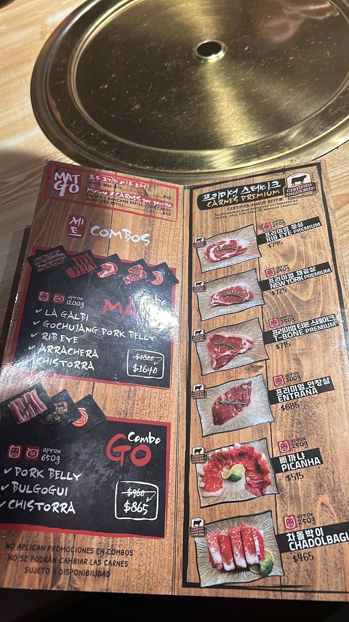 Carta de Matgo BBQ, Leon