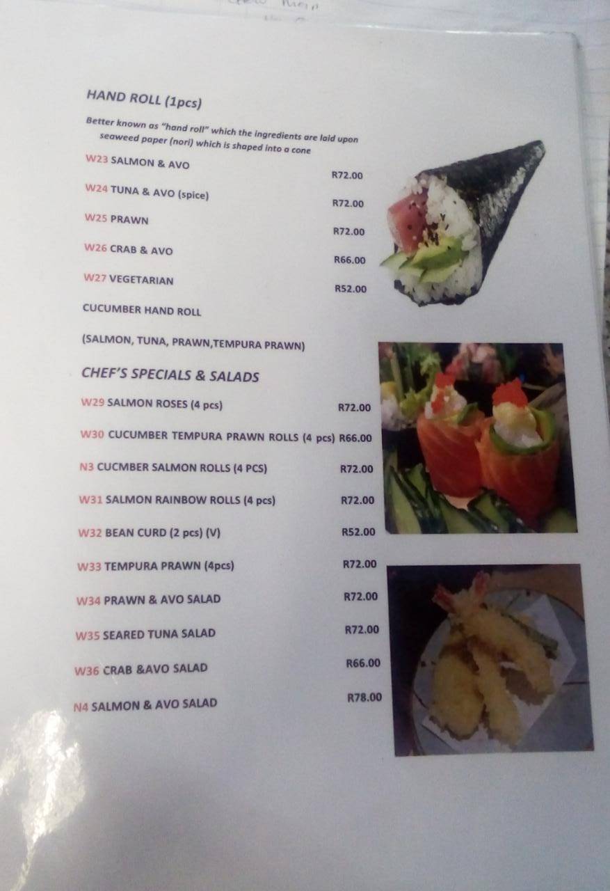 Menu at My Kitchen restaurant, Mount Edgecombe, Shop 4 Accord House