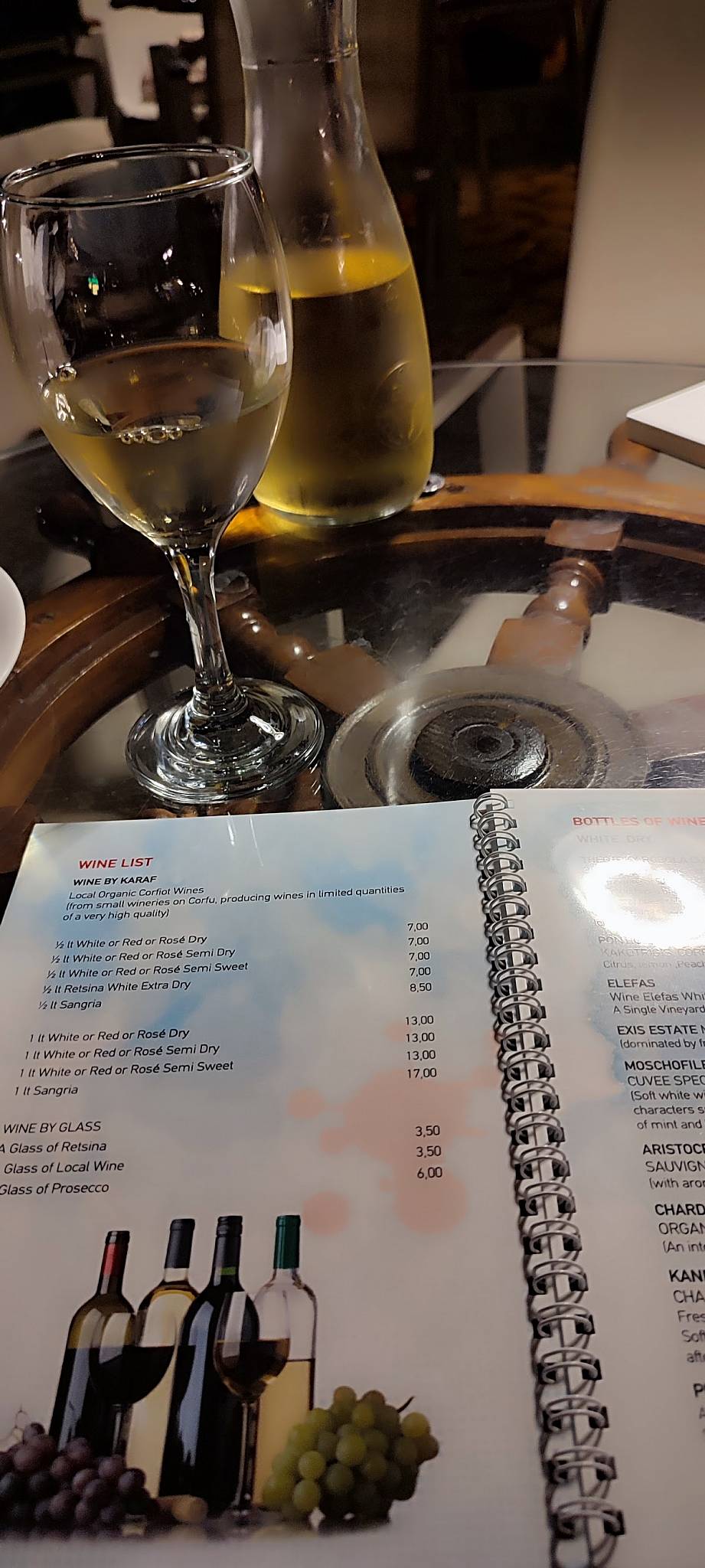 Menu at Restaurant Navigator, Acharavi