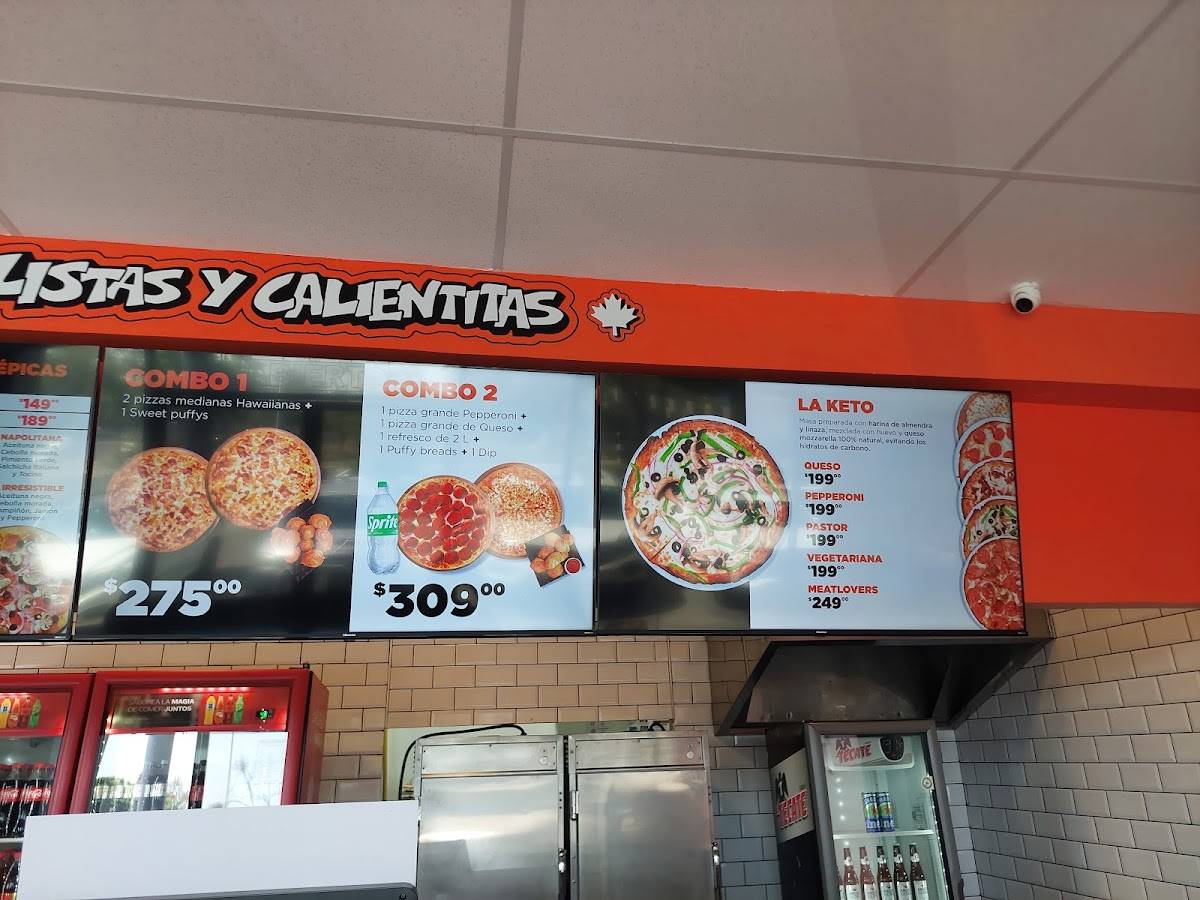Carta de PZA Pizzería La Cima, Zapopan