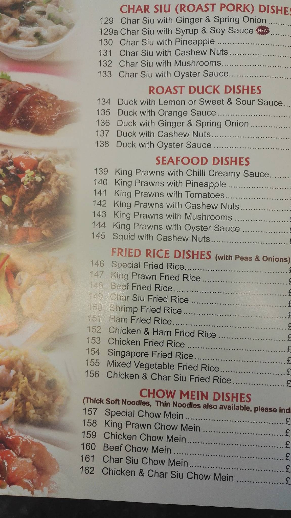 Menu at Panda Chinese Takeaway Livingston fast food, Livingston