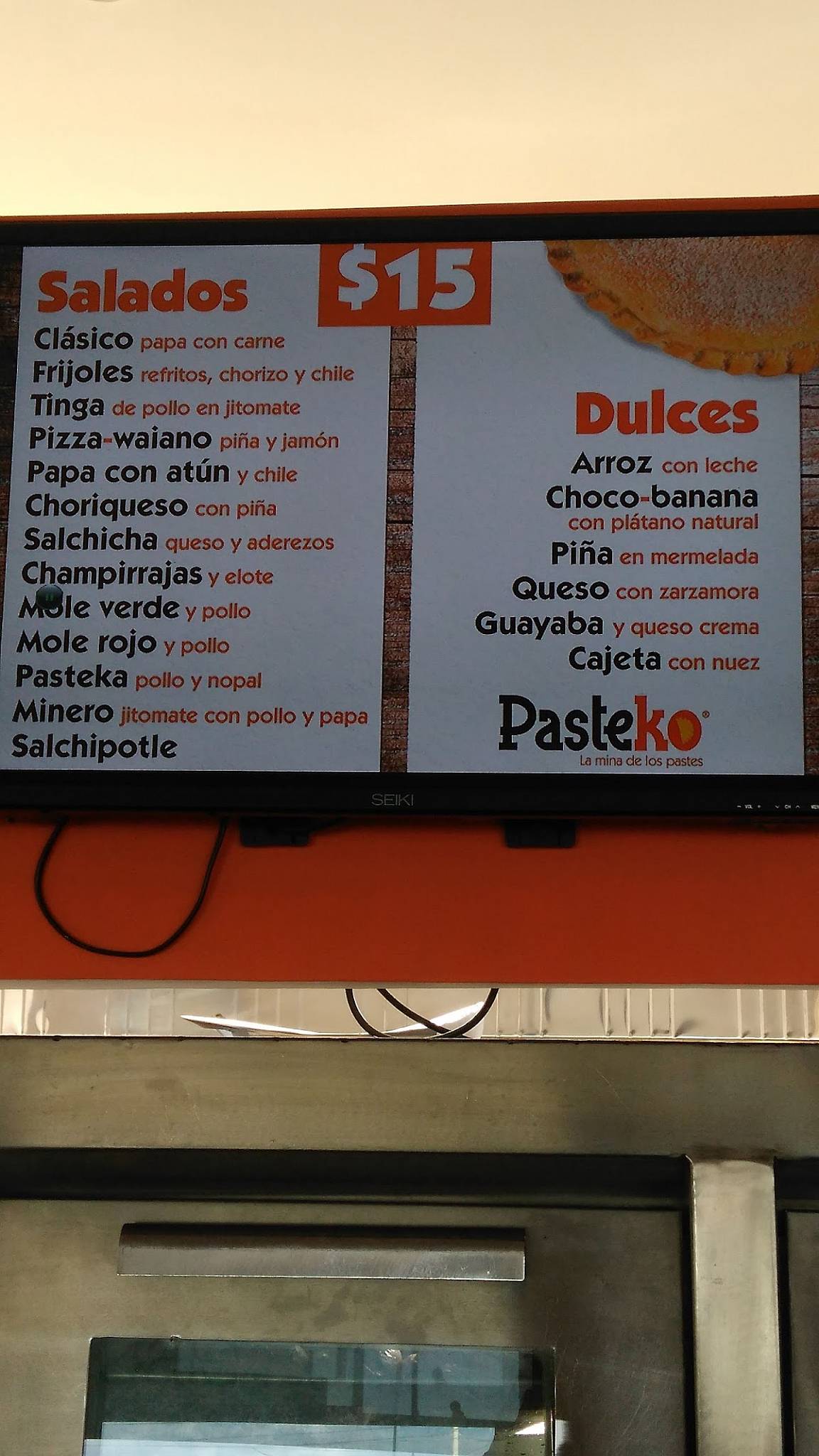 Menu at Pasteko Sahagún restaurant, Pachuca, Carr. Cdad. Sahagún ...