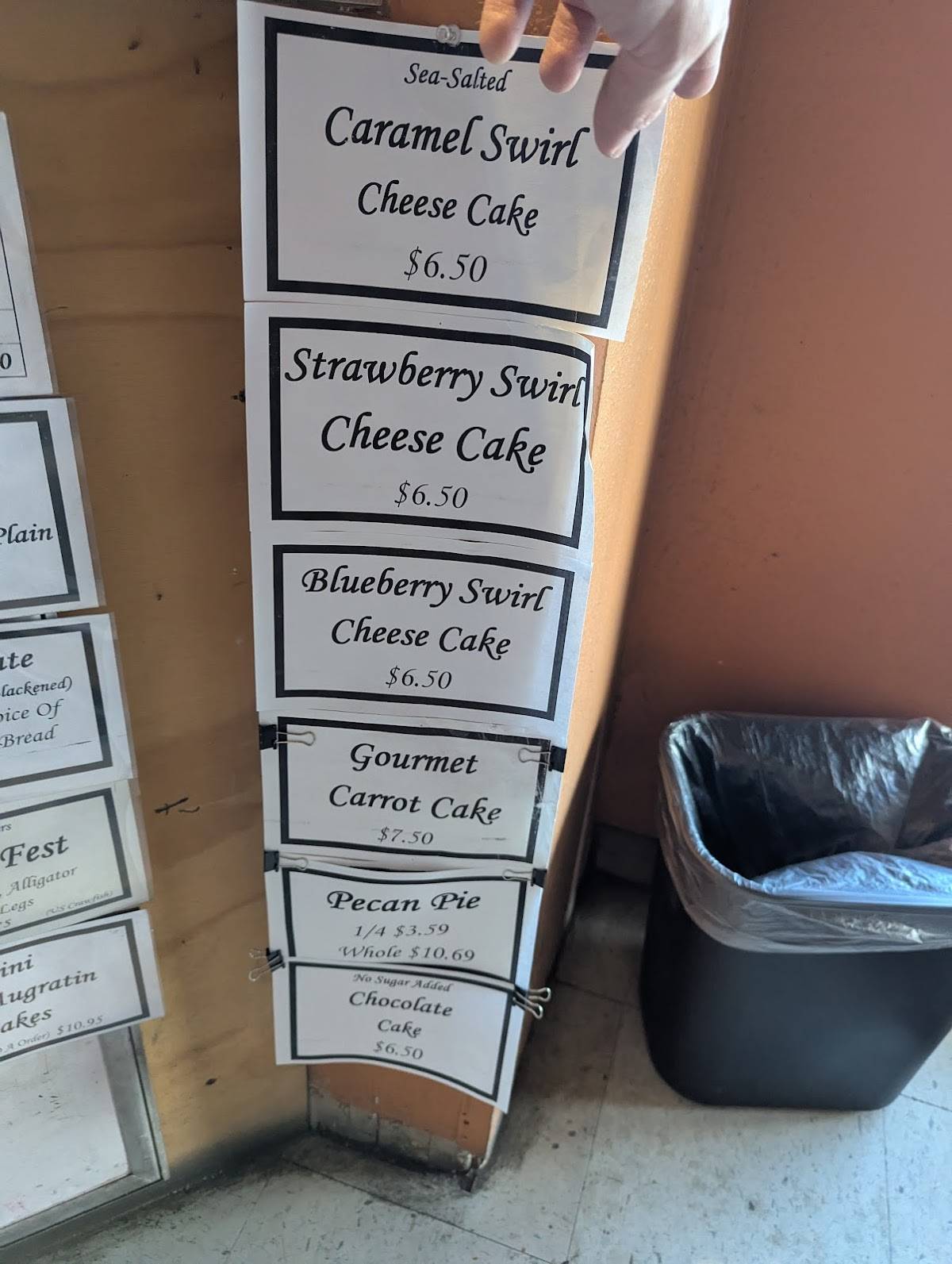 Menu at Pier 51 Seafood Restaurant & Oyster Bar, LaPlace