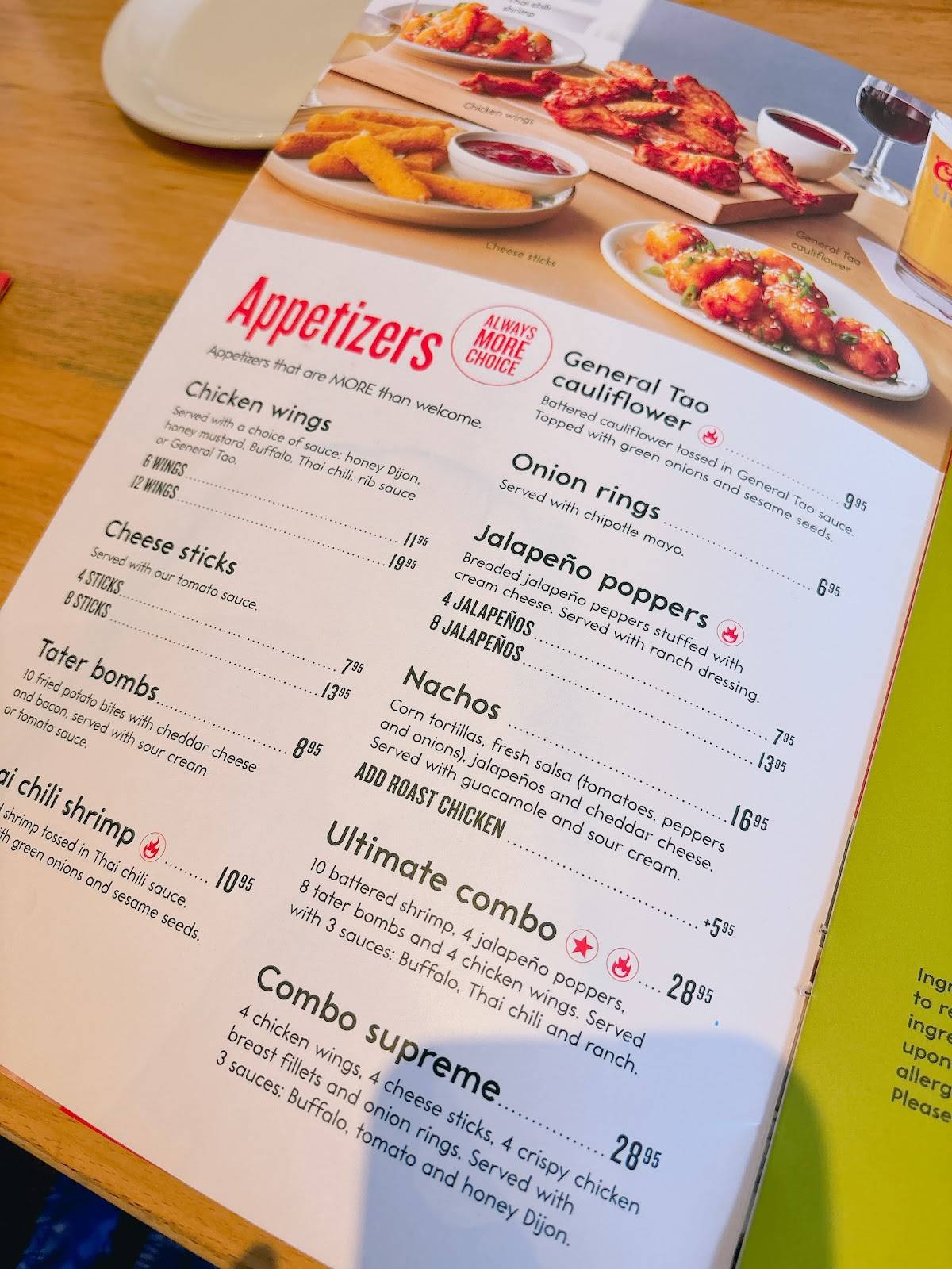Menu au Restaurant Scores, Gatineau, Bd Maloney O