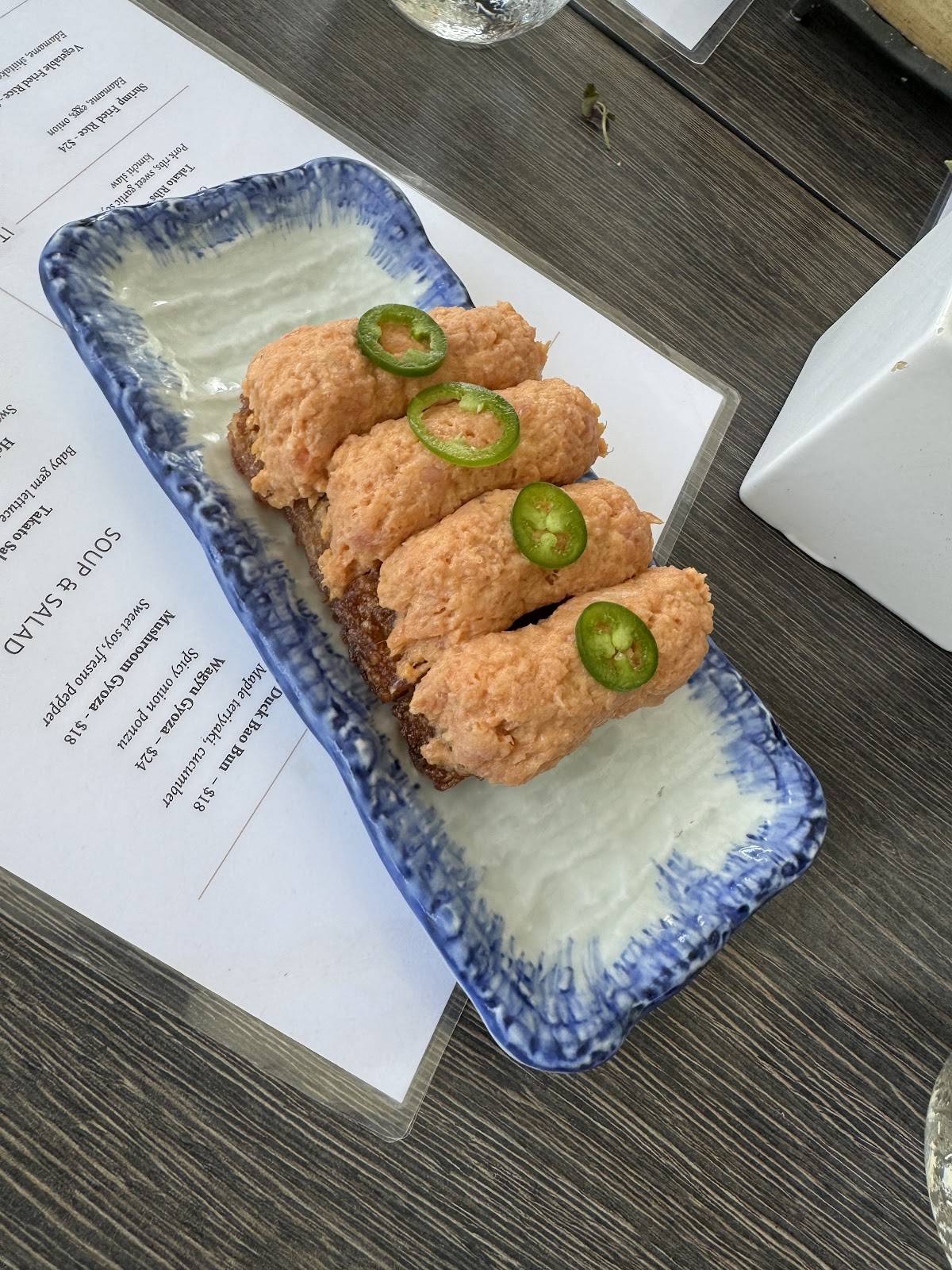 Menu at TAKATO restaurant, Fort Lauderdale