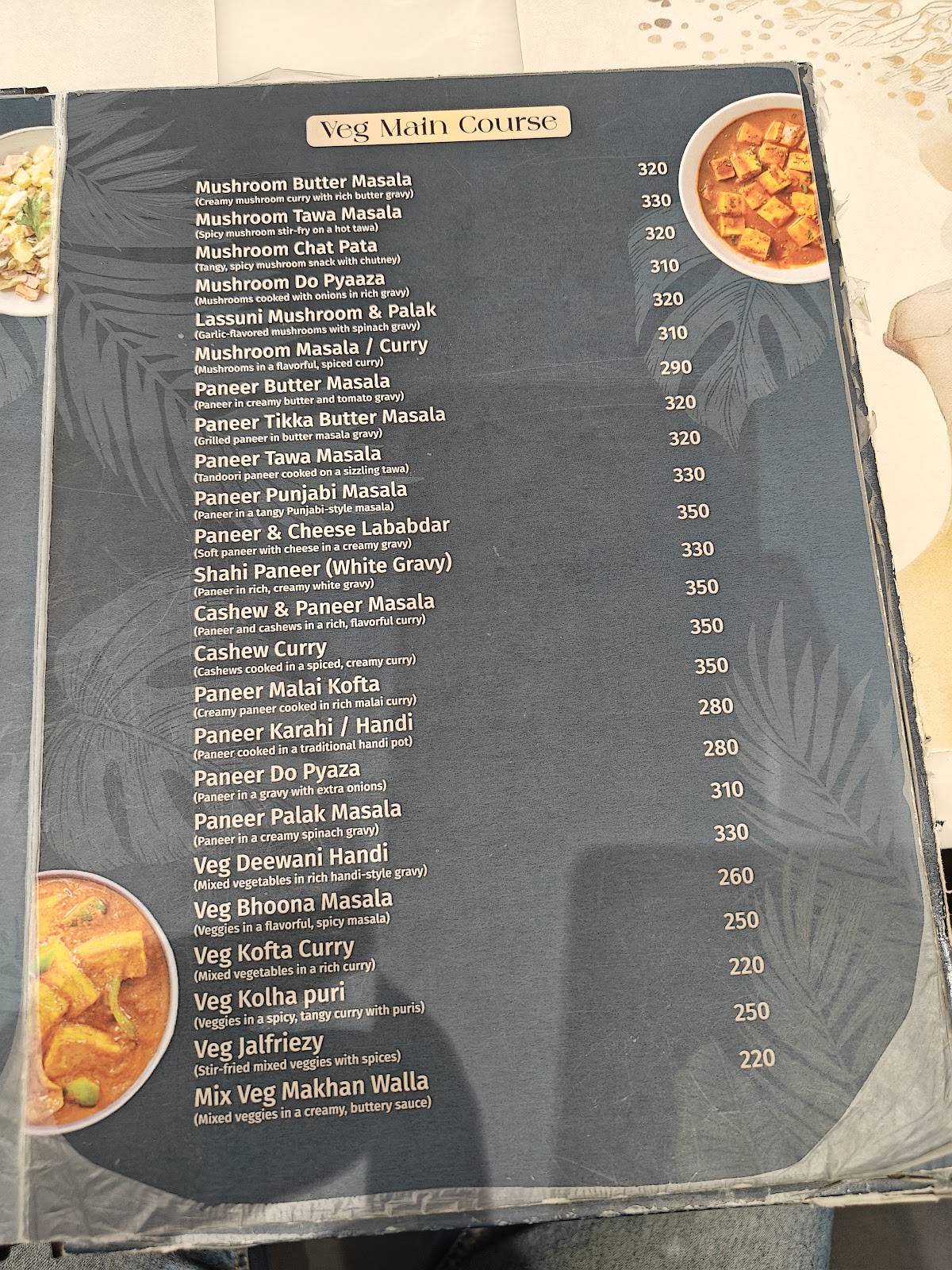 Menu at THE TAJ MULTICUISINE RESTAURANT, Hajipur