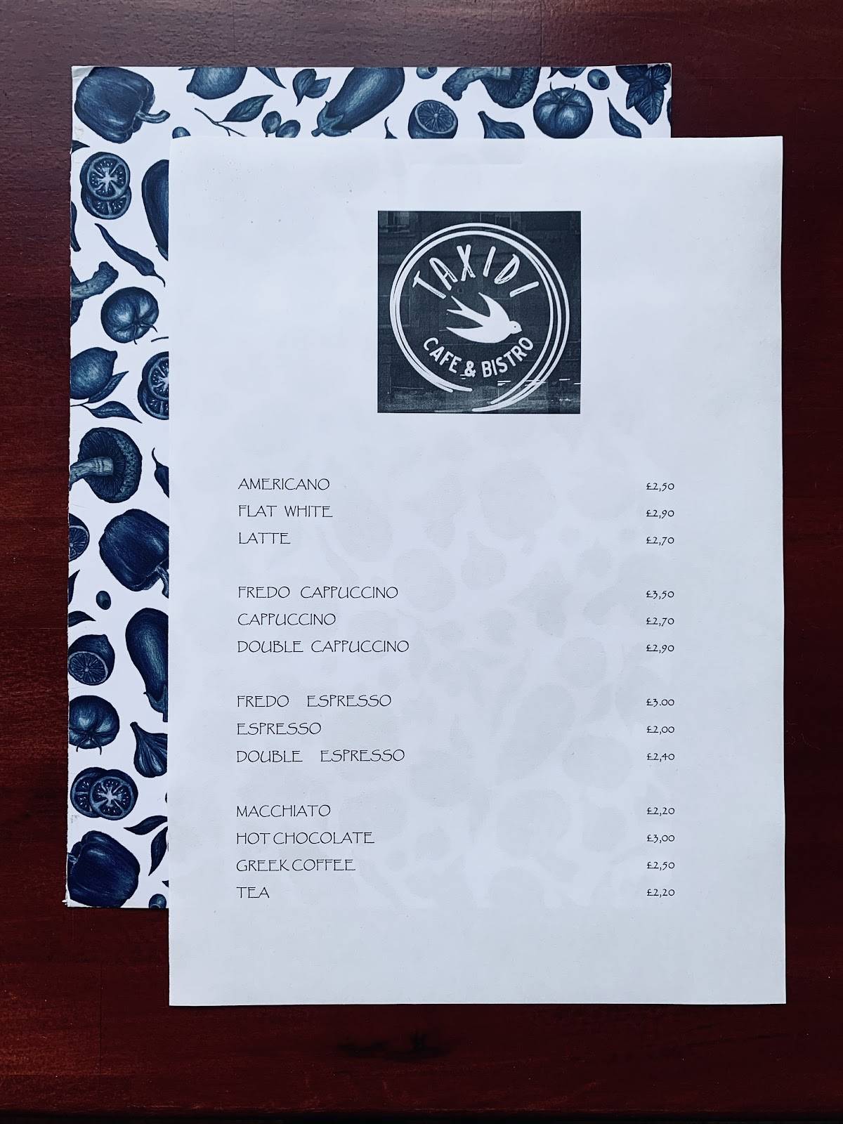 Menu at Mitsos - Serial Griller restaurant, Edinburgh