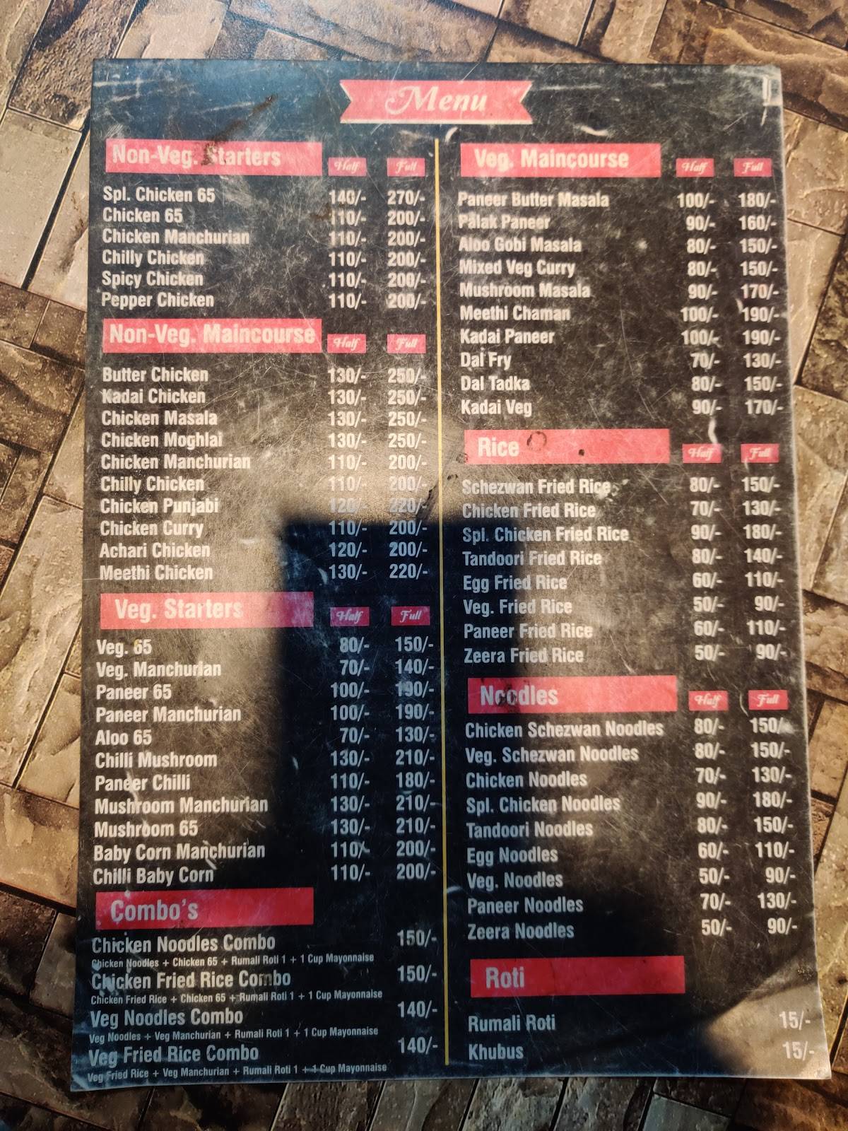 Menu at Turkish - doner, shawarma, Hyderabad