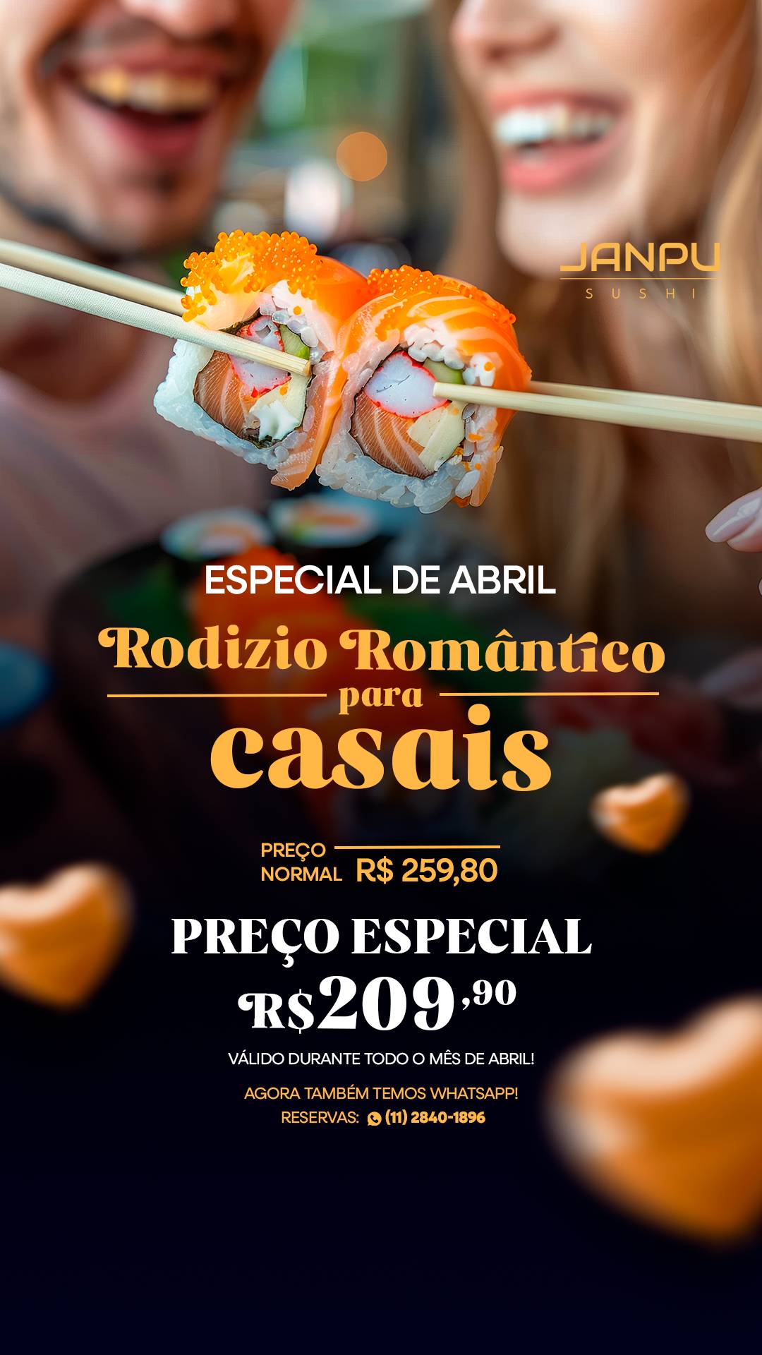 Menu em Restaurante Japonês - JANPU SUSHI, Salto