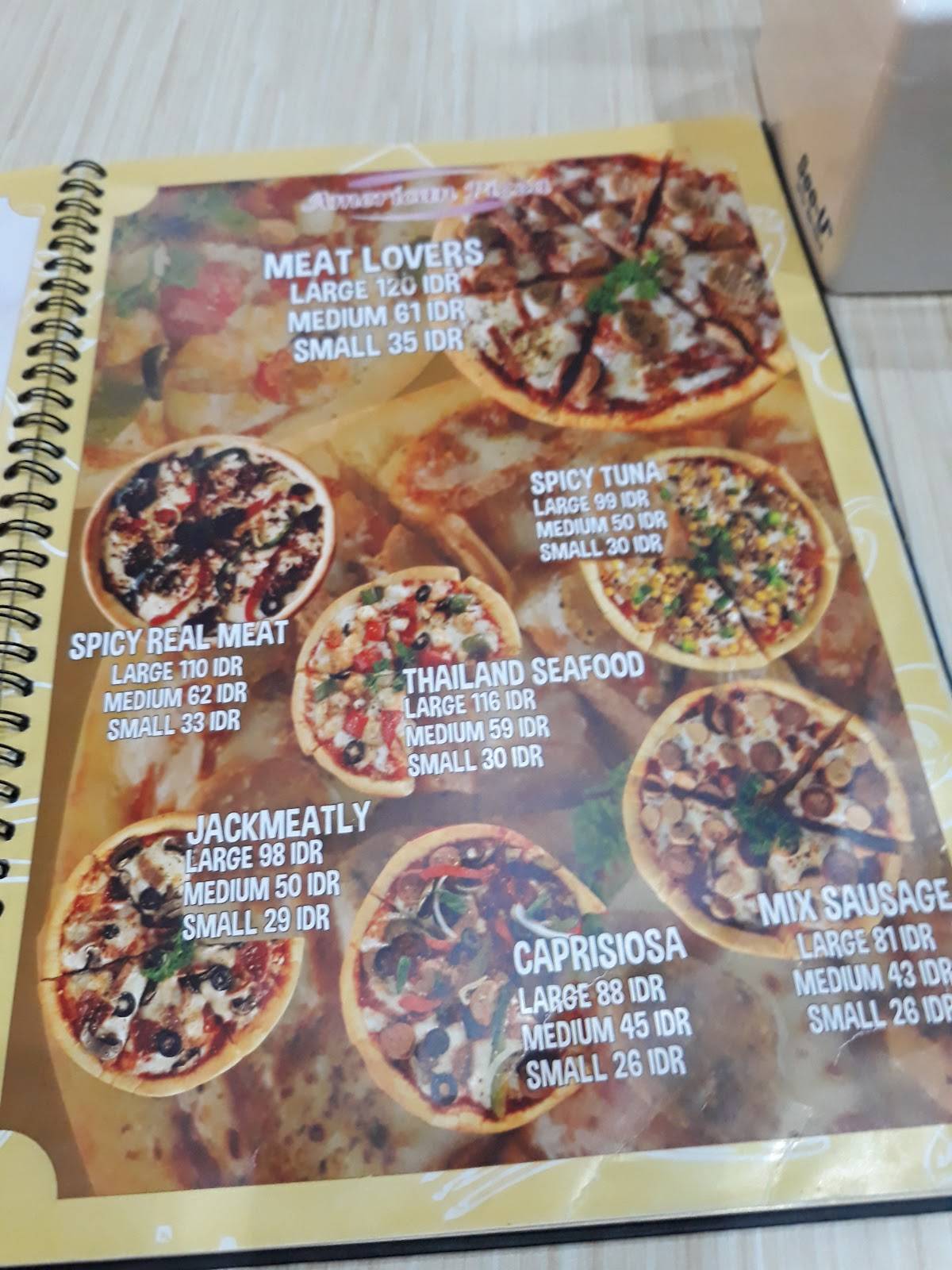 Menu at Restoran Lampu Satu, Subang