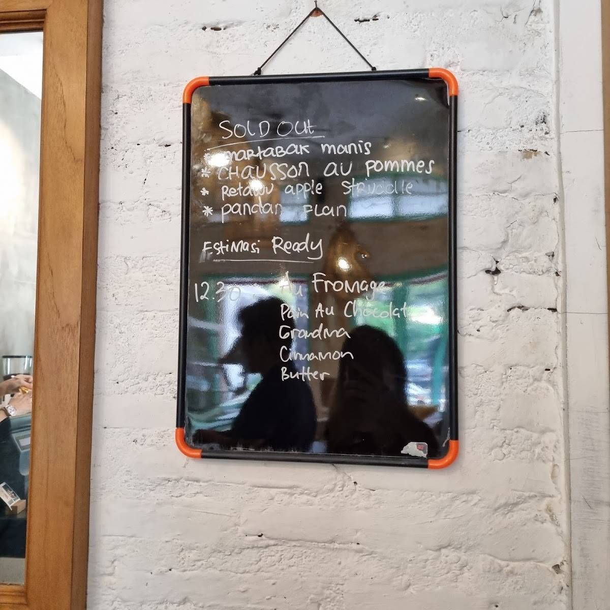 Menu at Retawu Deli cafe, Malang
