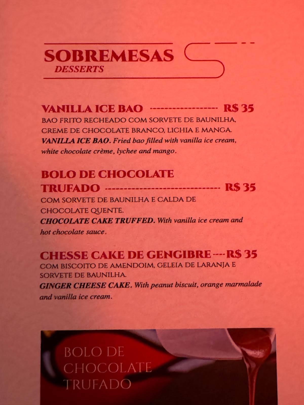 Menu em Cantón - Peruvian & Chinese Food restaurante, Rio de Janeiro