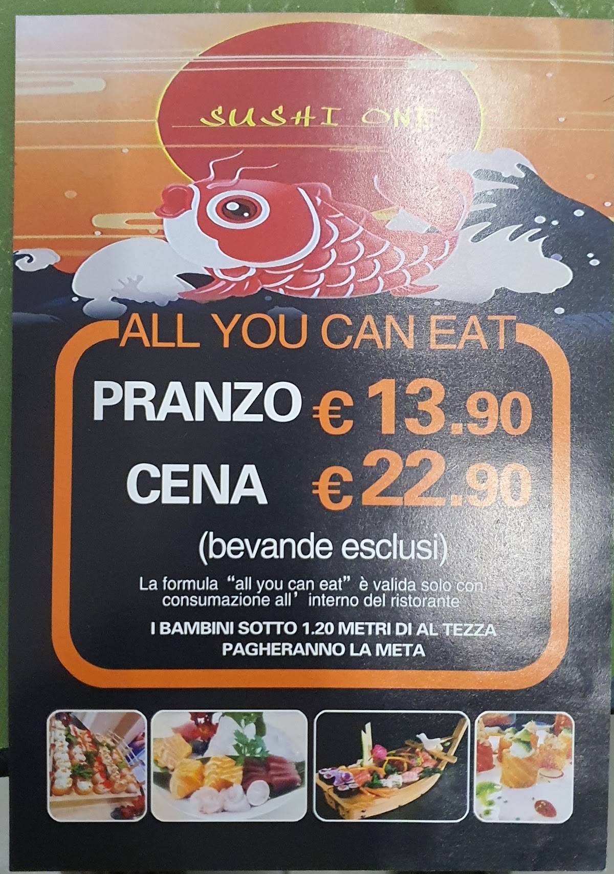 Menu da Ristorante Sushi One, Calamonaci