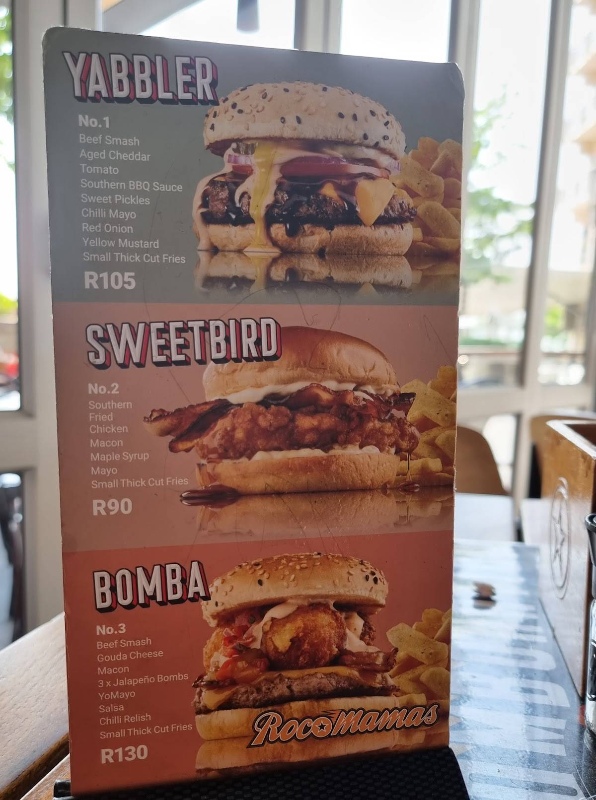 Menu at RocoMamas Melrose Arch - Halaal restaurant, Johannesburg, Shop ...