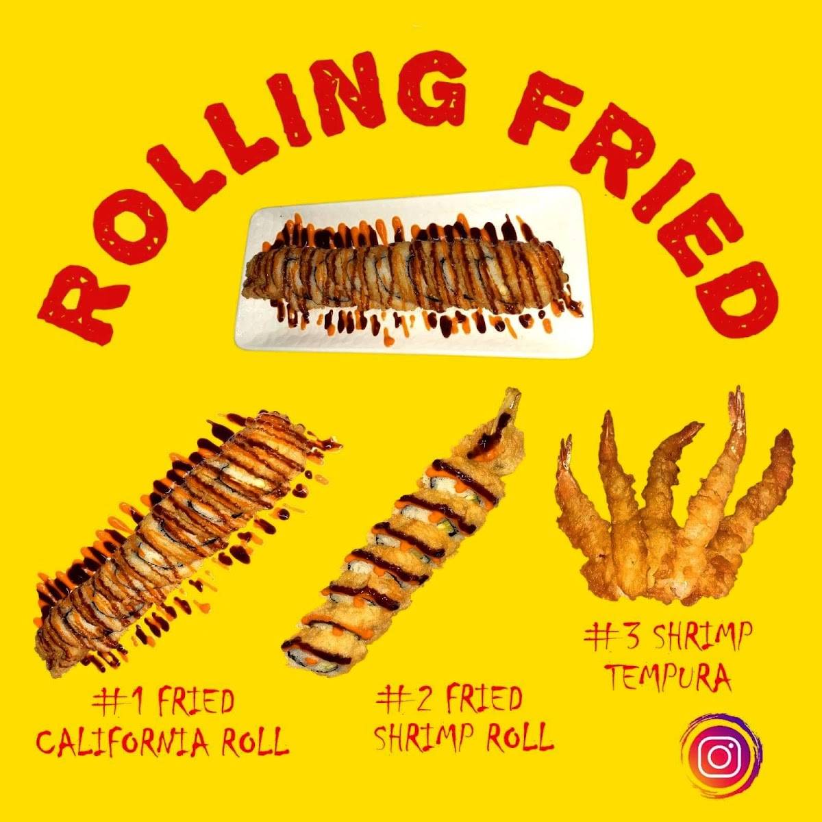 Menu at Rolling Fried restaurant, Los Angeles