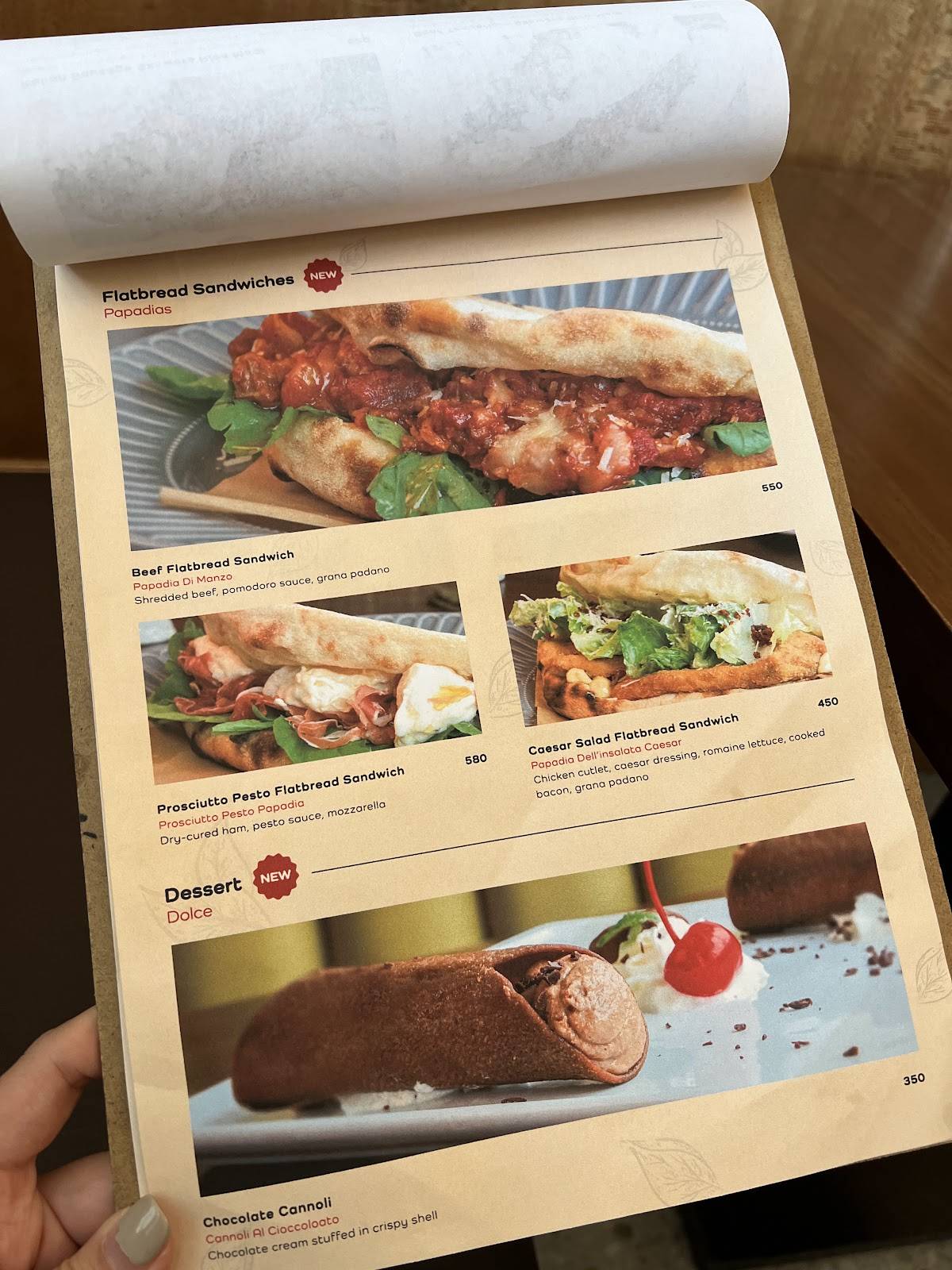 Menu at Rossini Ristorante Italiano pub & bar, Pasay