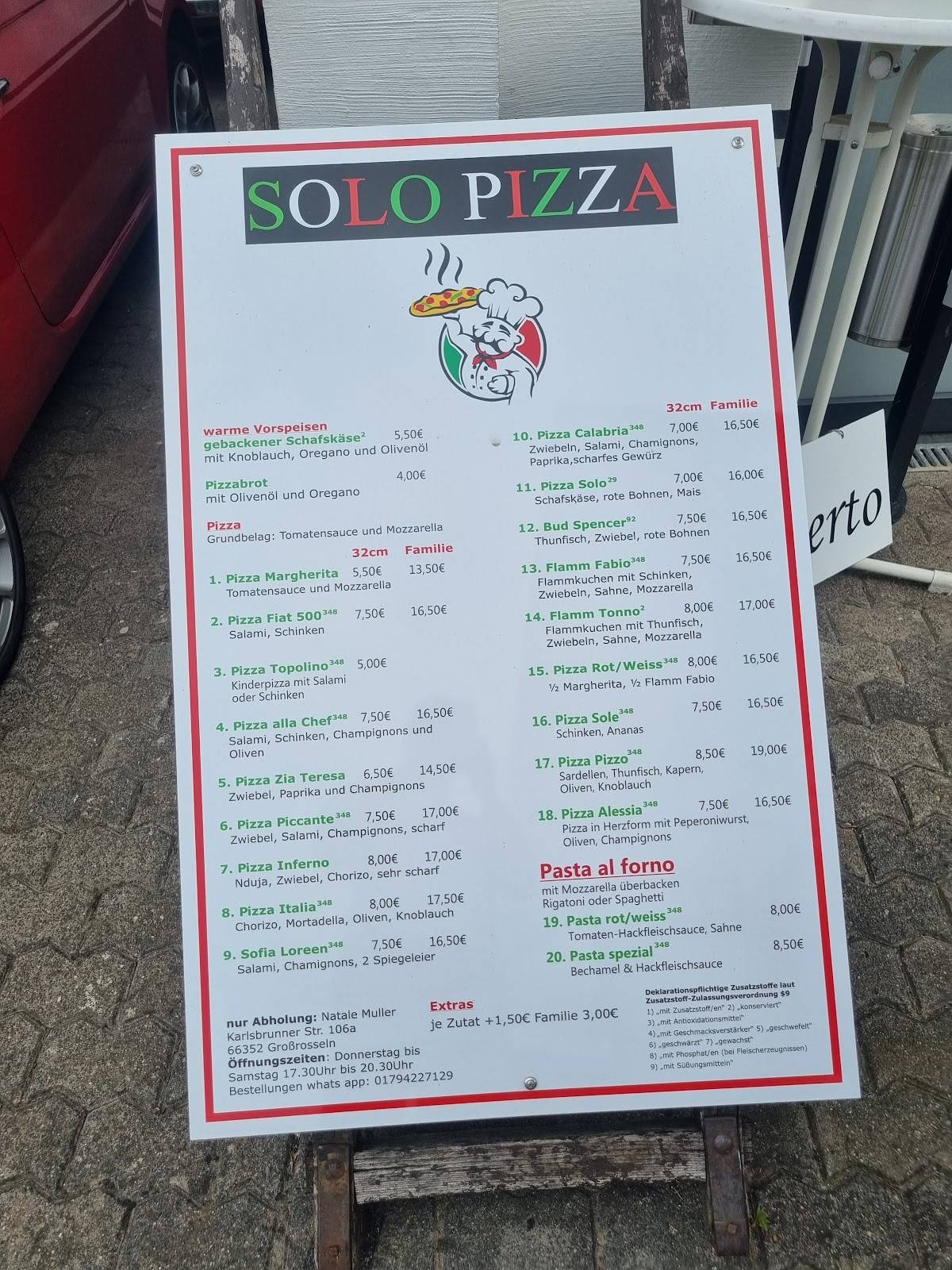 Solo Pizza Grossrosseln