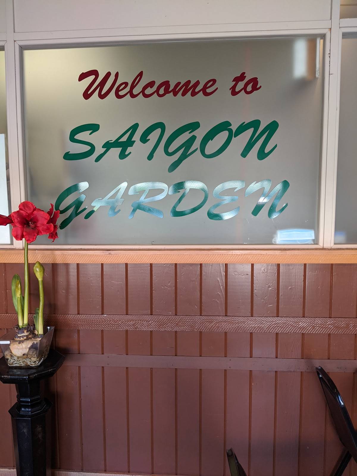 Menu at Saigon Garden (by Charlie Wongs) restaurant, Kalispell