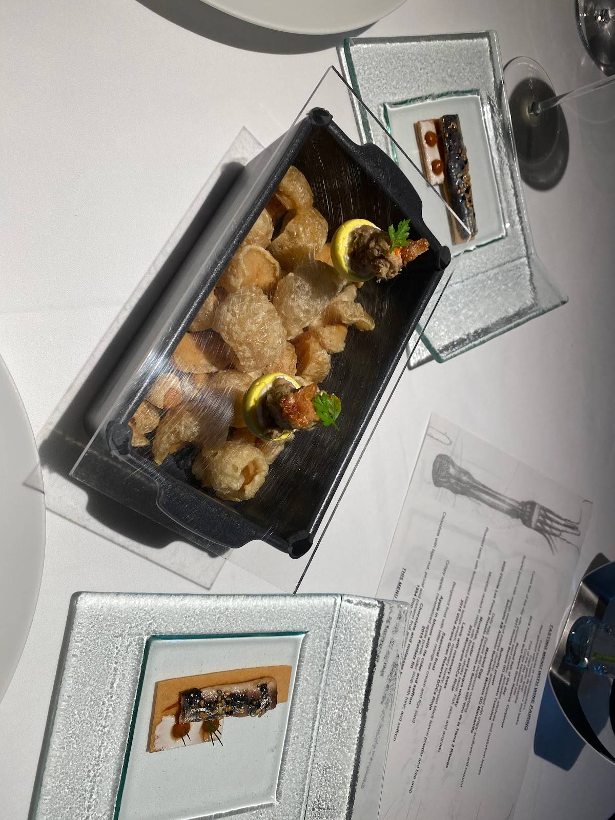 Menu at Arzak restaurant, San Sebastián, Alcalde J. Elosegi Hiribidea