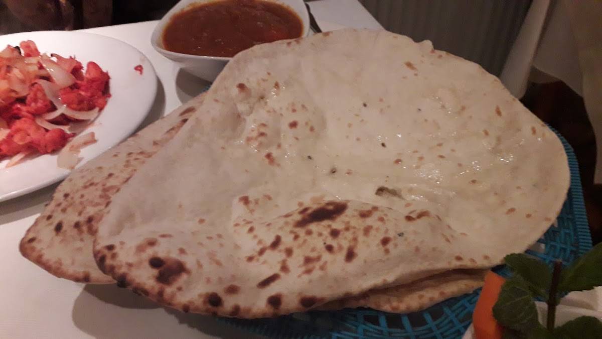 Menu at Sanam restaurant, Alfreton