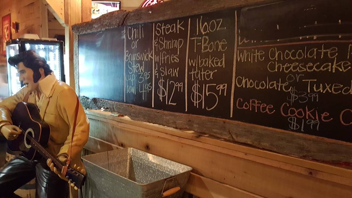 Menu at 50 Taters BBQ, Scottsboro, County Park Rd