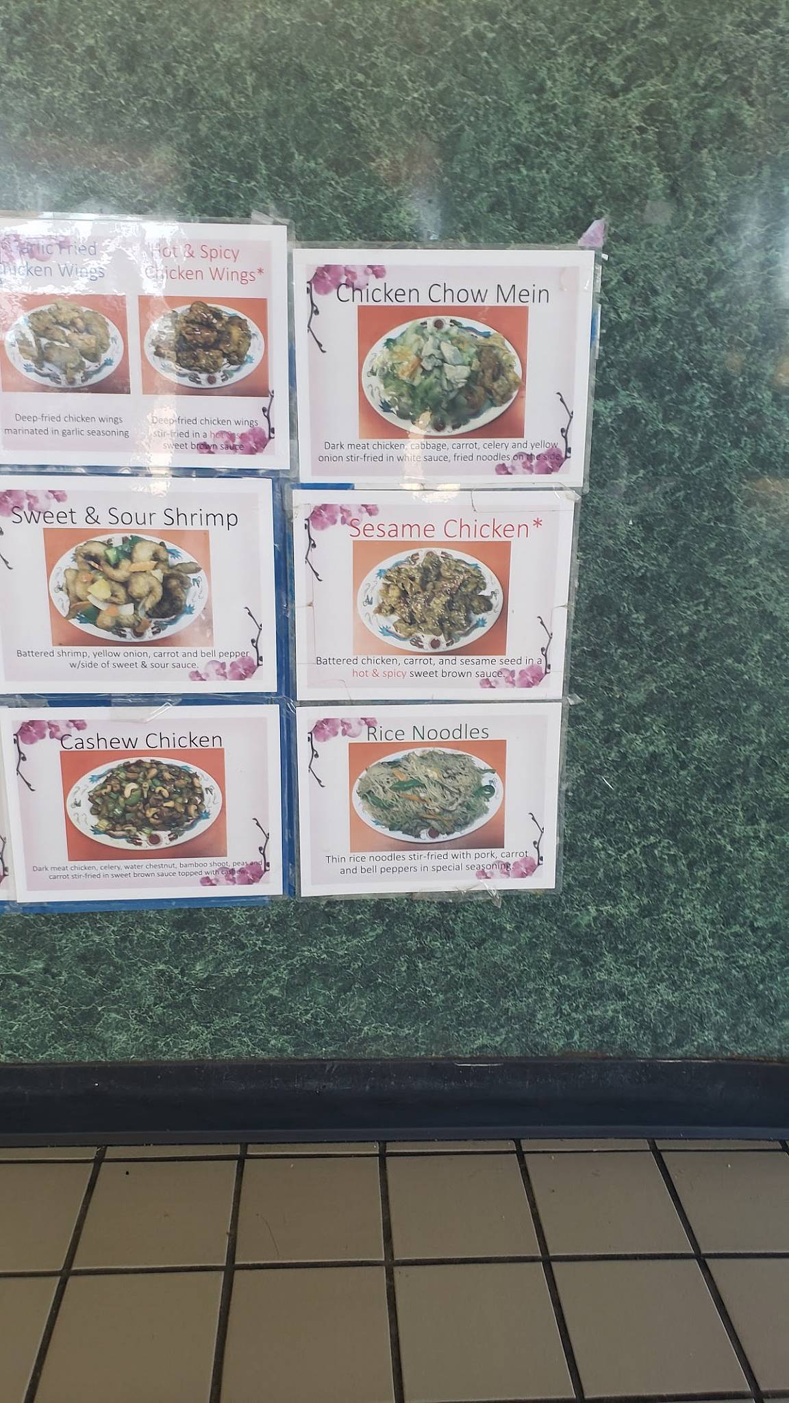 Menu at Season's Express restaurant, Owasso, N 129th E Ave