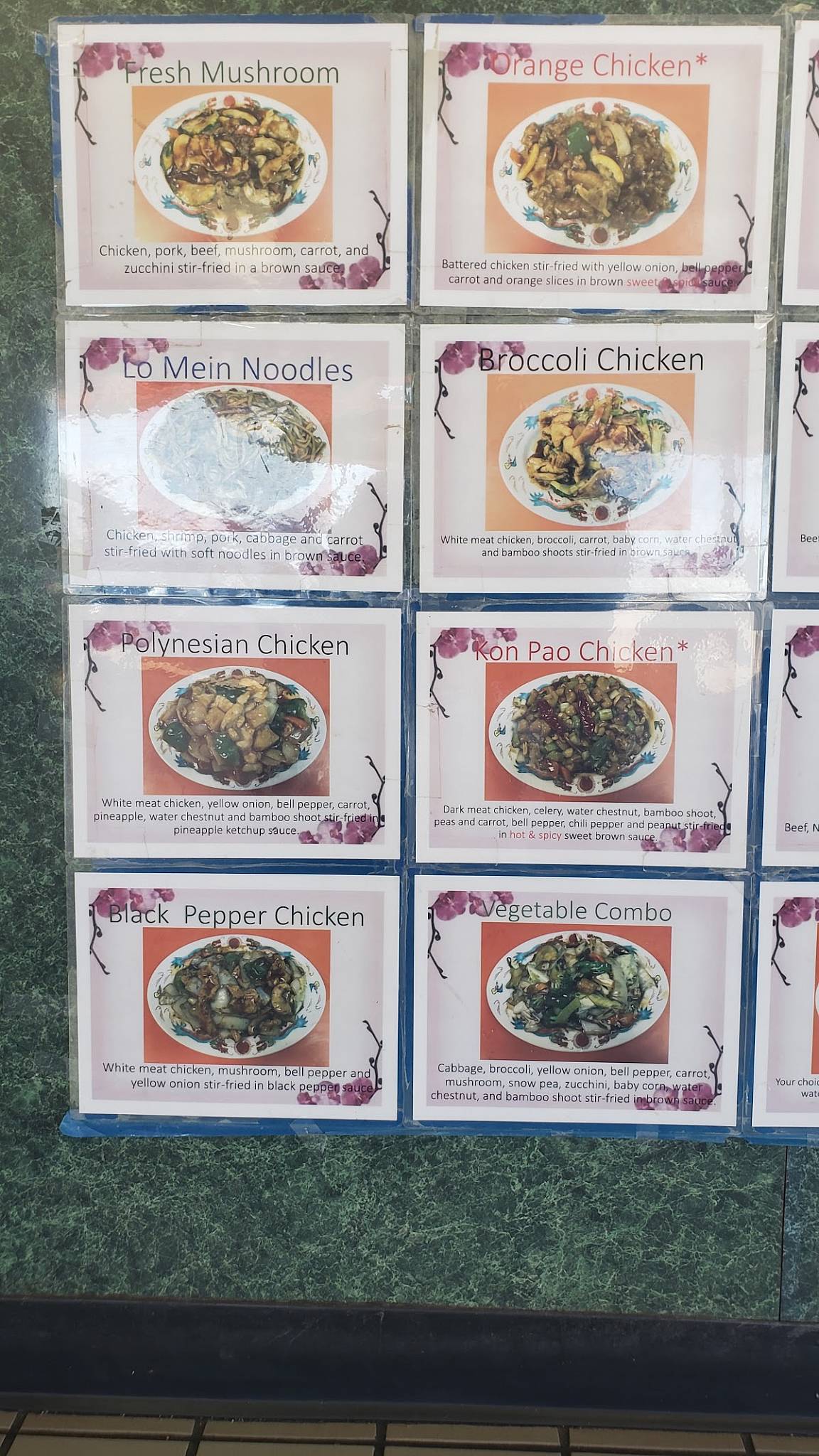 Menu at Season's Express restaurant, Owasso, N 129th E Ave