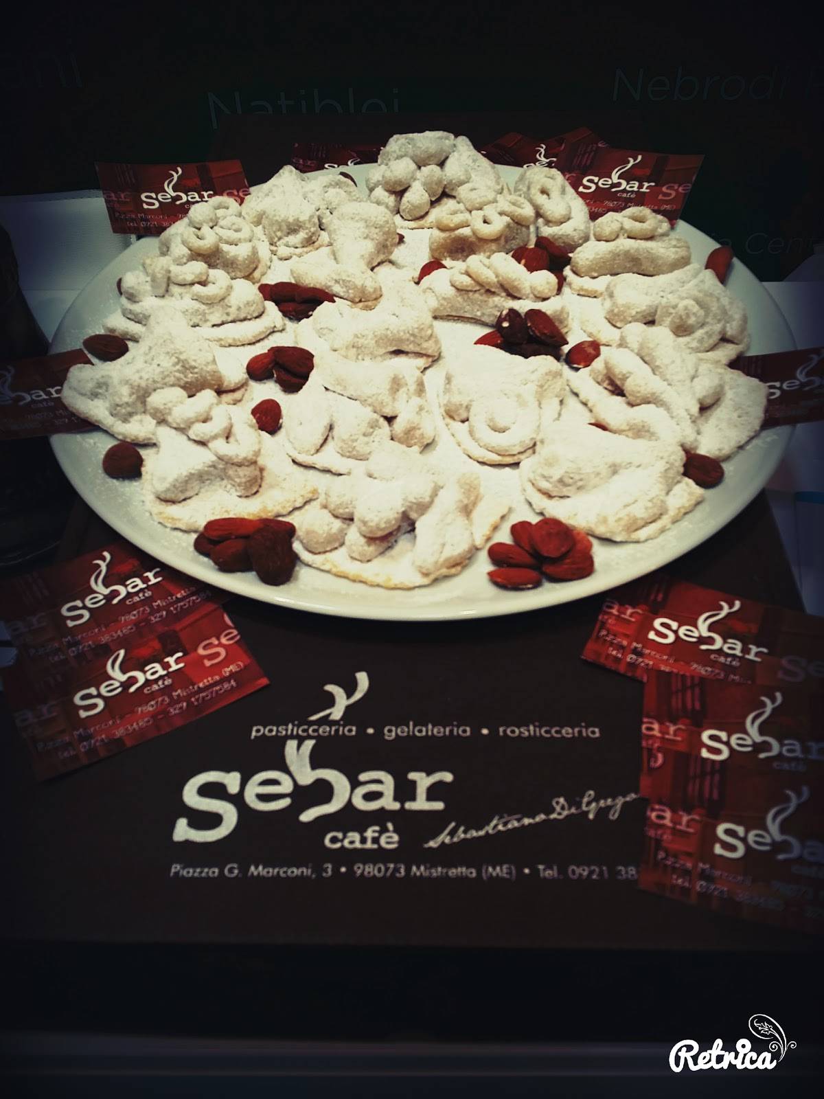 Menu da SeBar Café, Mistretta