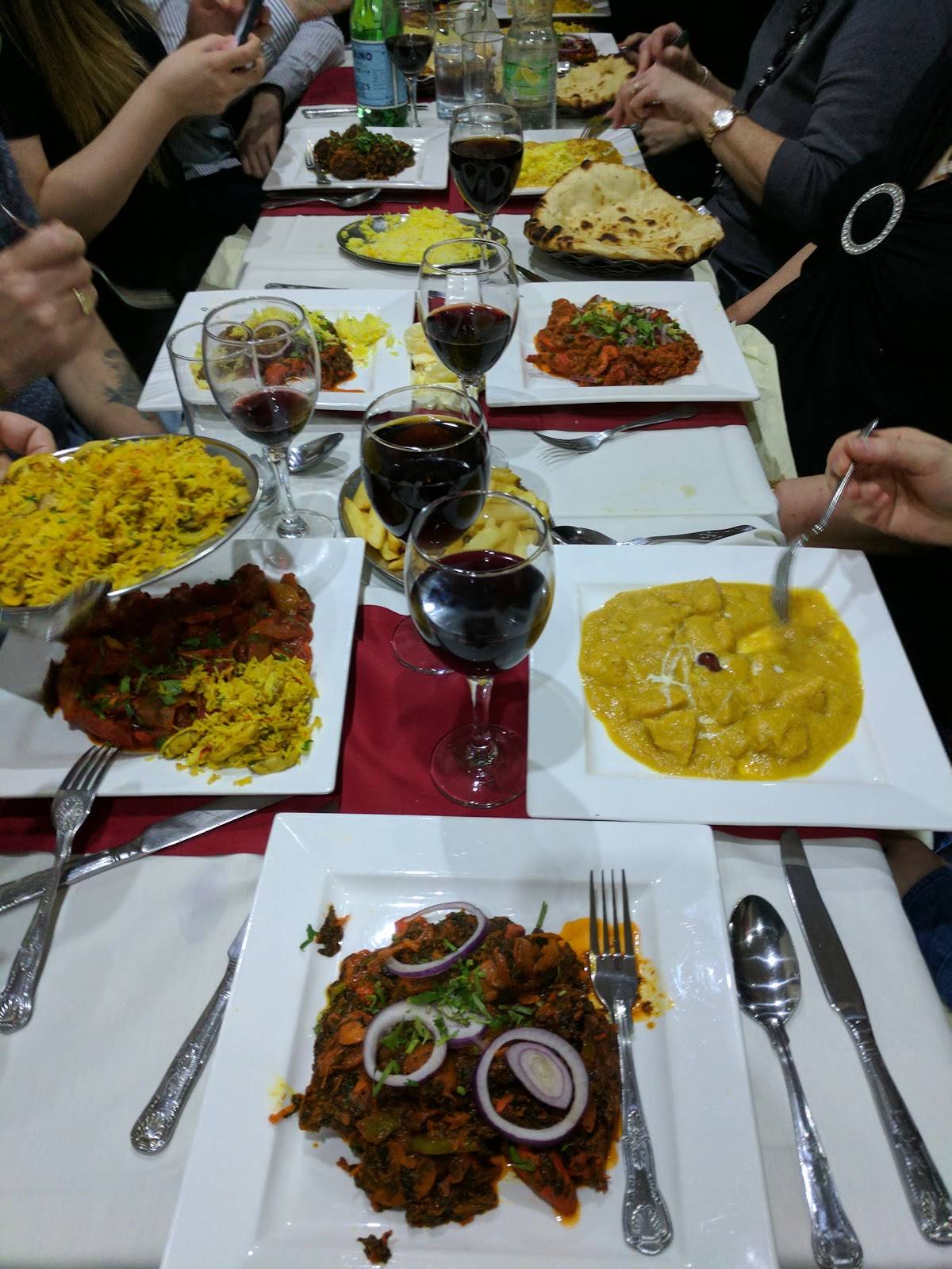 Menu at Shimla Balti restaurant, Wolverhampton