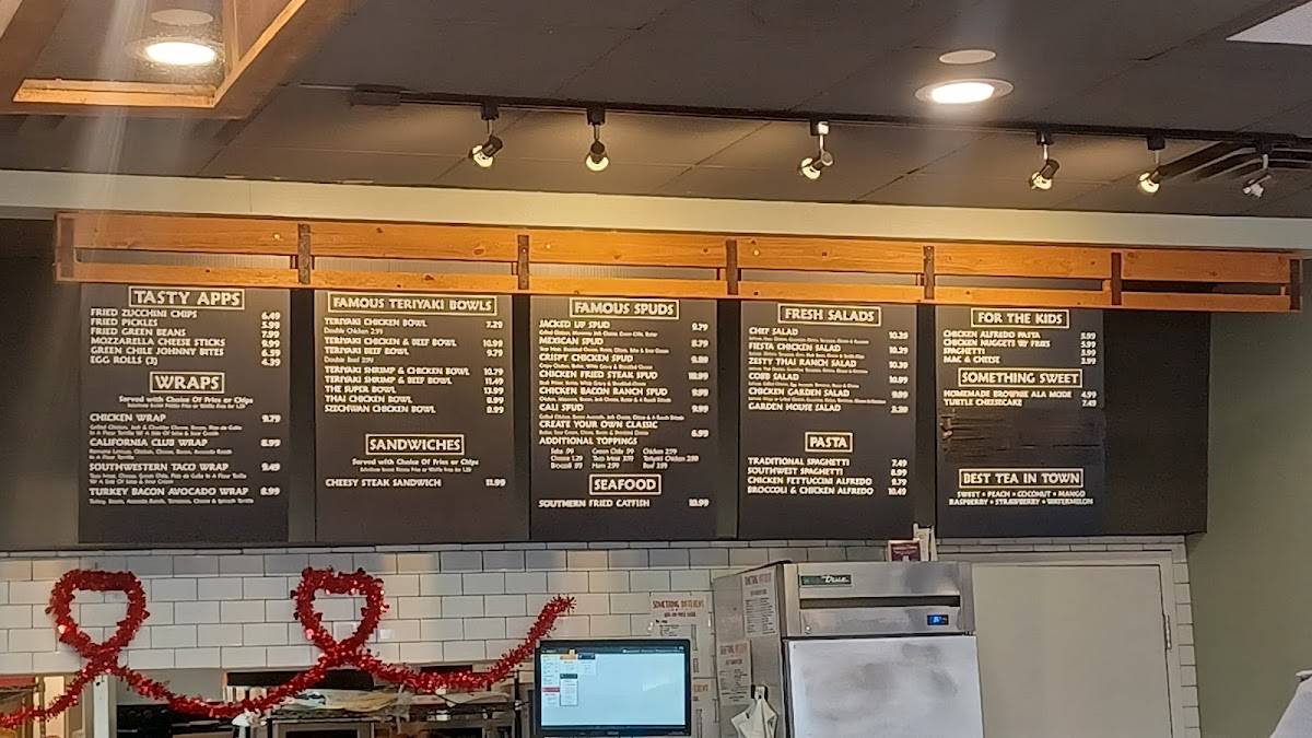 Menu at Something Different Grill restaurant, Lubbock