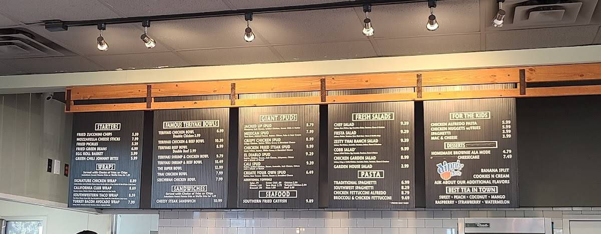 Menu at Something Different Grill - 50th restaurant, Lubbock