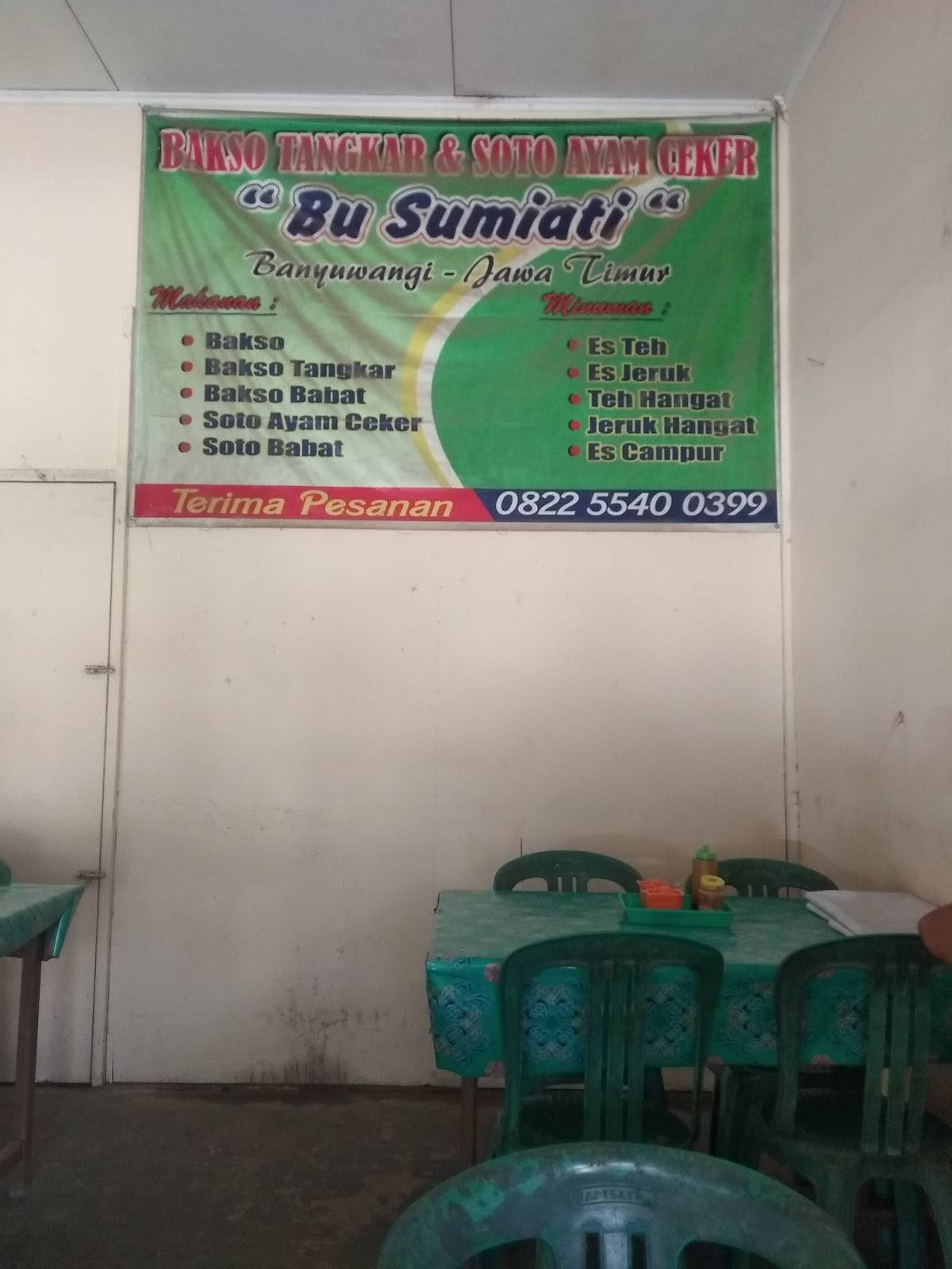 Menu at Soto Ayam Ceker Khas Jawa restaurant, Samarinda