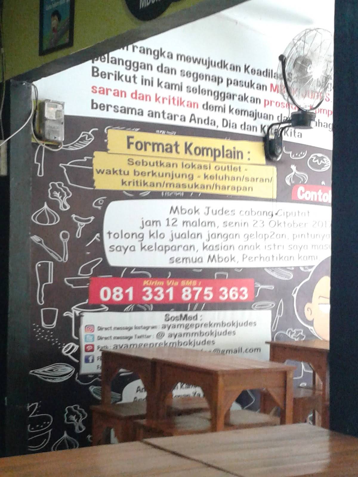 Menu at Soto Khas Sokaraja dan Mendoan LASKA BAWOR restaurant, Indonesia