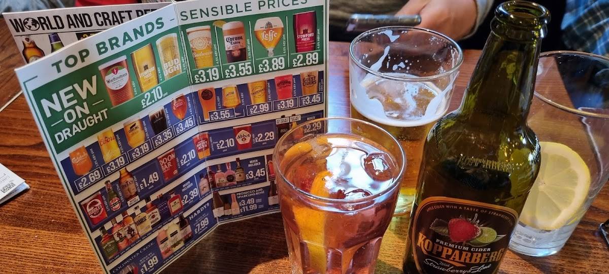 Menu at The Standing Order - JD Wetherspoon pub & bar, Southampton, 30 ... Menu at The Standing Order - JD Wetherspoon pub & bar, Southampton, 30 ...