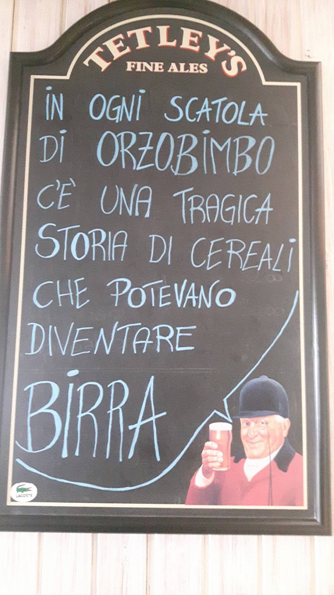 Menu da Spino Bar, Solesino
