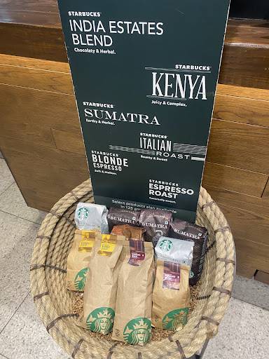 Menu at Starbucks, Noida, The Great India Place Mall