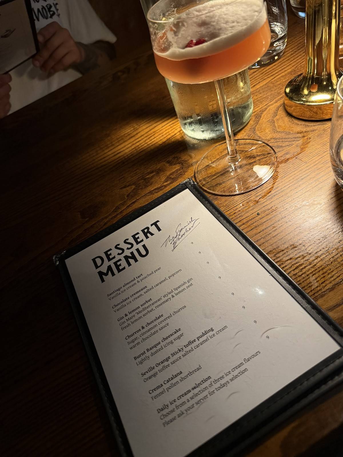 Menu at The Spanish Butcher Glasgow steakhouse, Glasgow