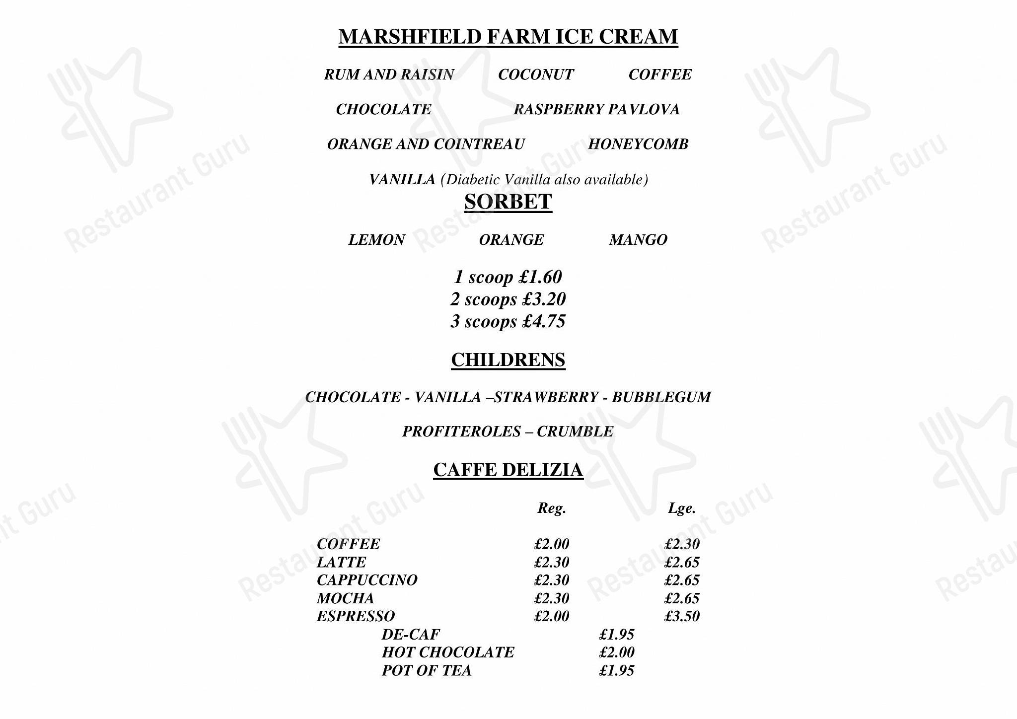 Menu at The Stocks Inn pub & bar, Wimborne Minster, Furzehill