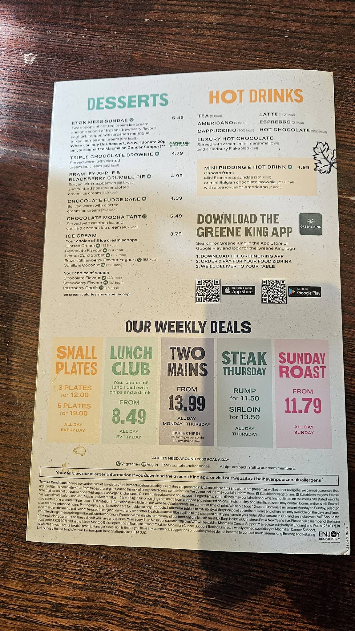 Menu at Custom House pub & bar, Stranraer
