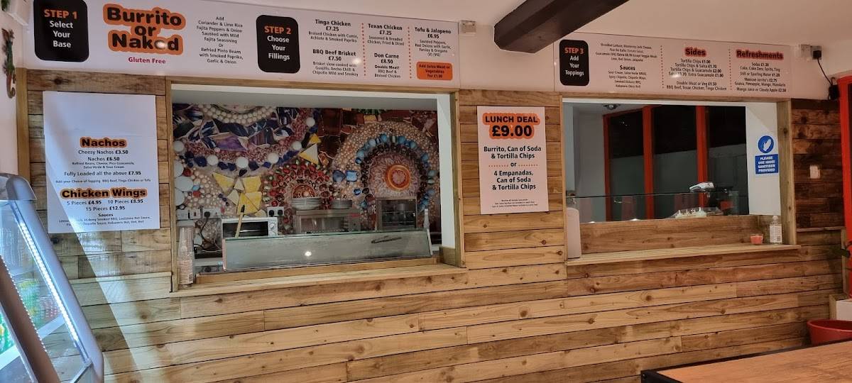 Carta del restaurante Street Food Shack, Reading