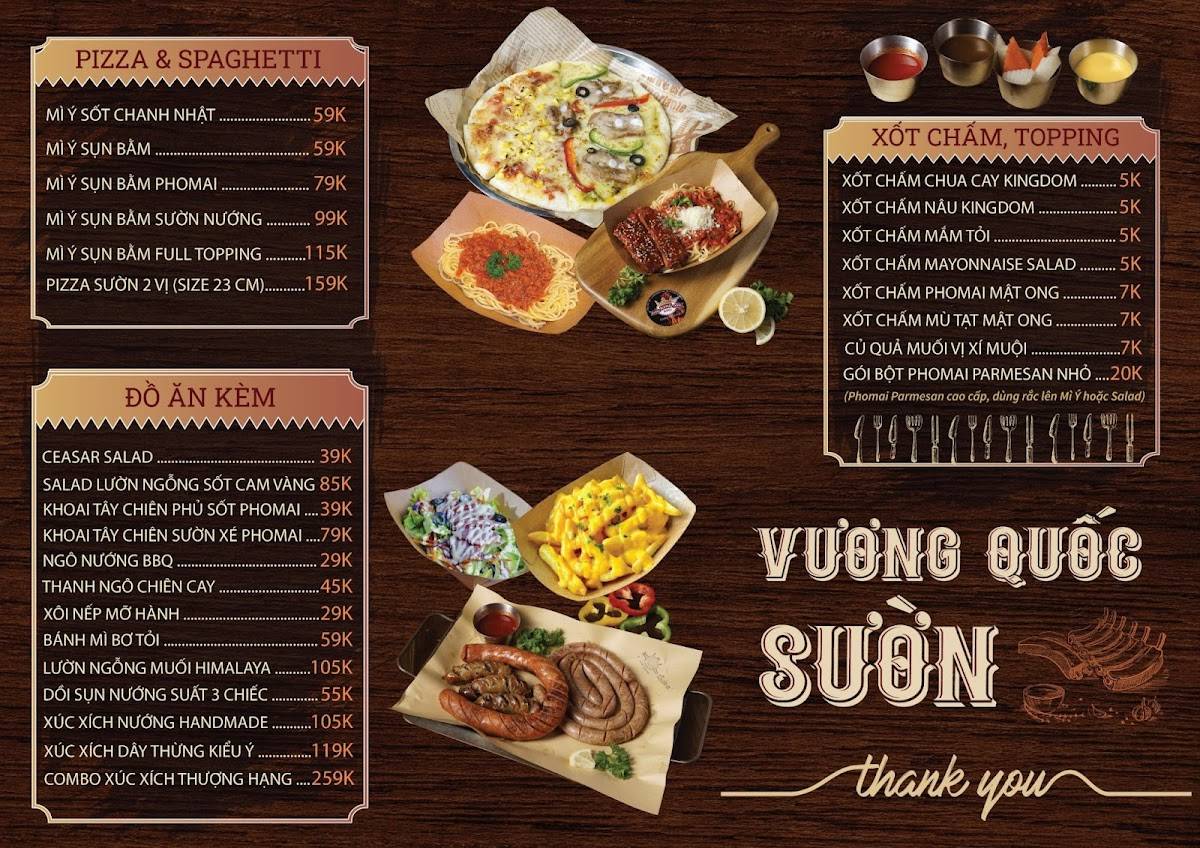 Carta de Sườn Kingdom Đào Duy Anh - Sườn nướng BBQ, Hanoi