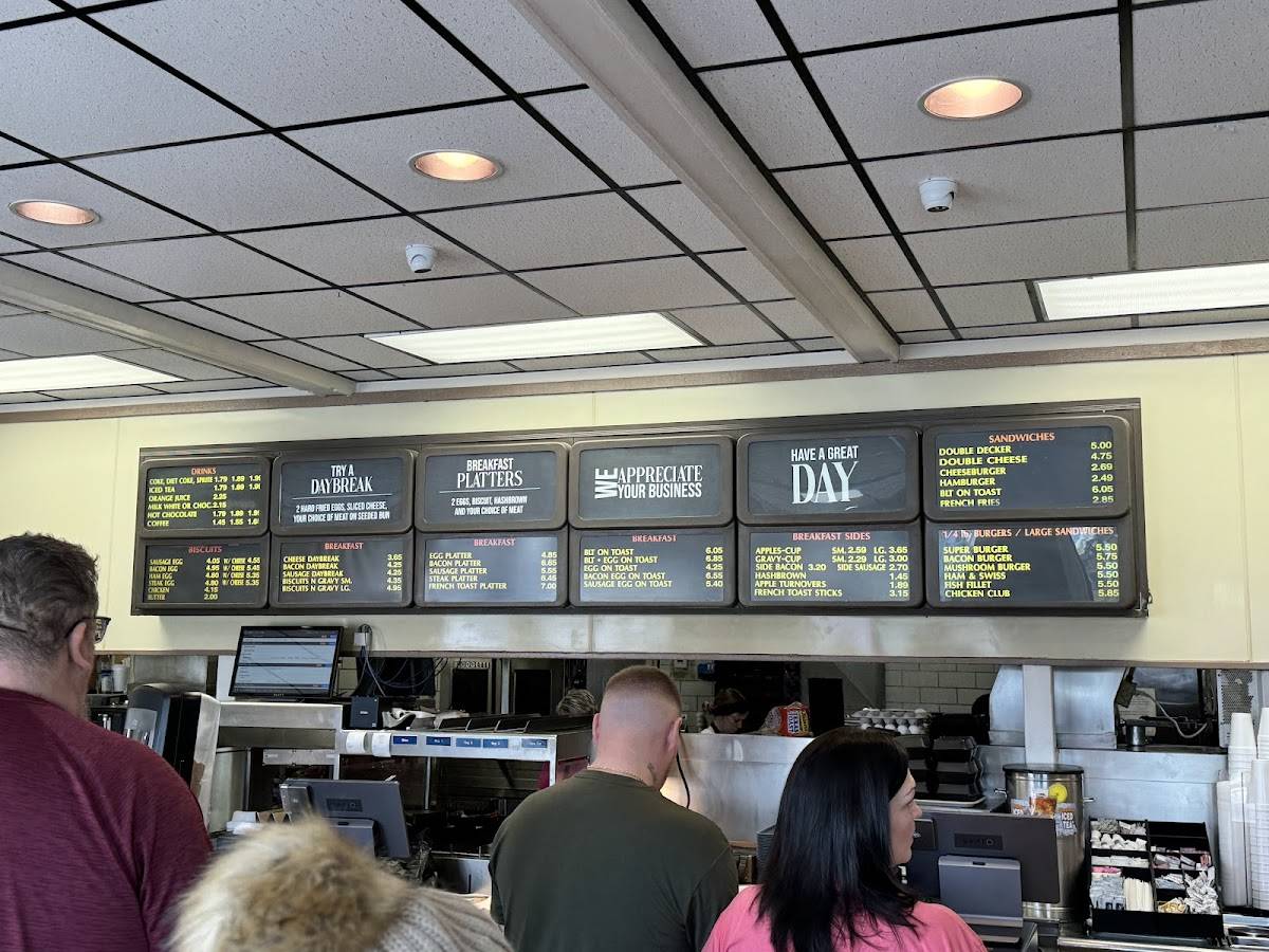 Menu at Suzi's Hamburgers restaurant, South Charleston, 239 MacCorkle ...
