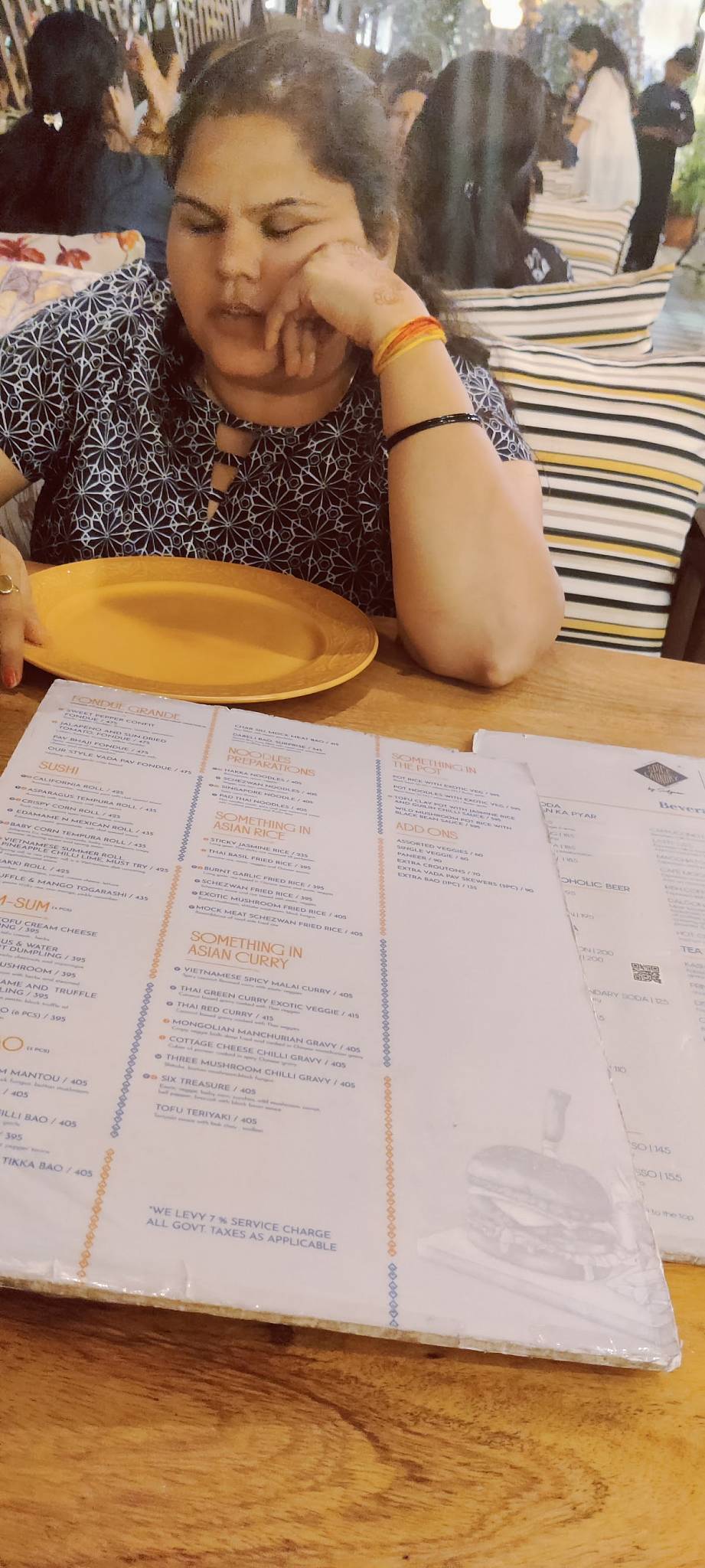Menu at Spice Laundry, Mumbai, 2nd floor