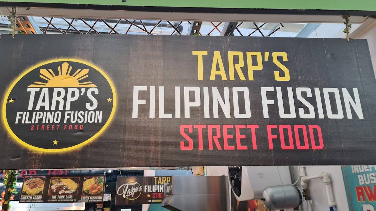 Menu at Tarp's Filipino Fusion Street Food restaurant, Ashton-under-Lyne