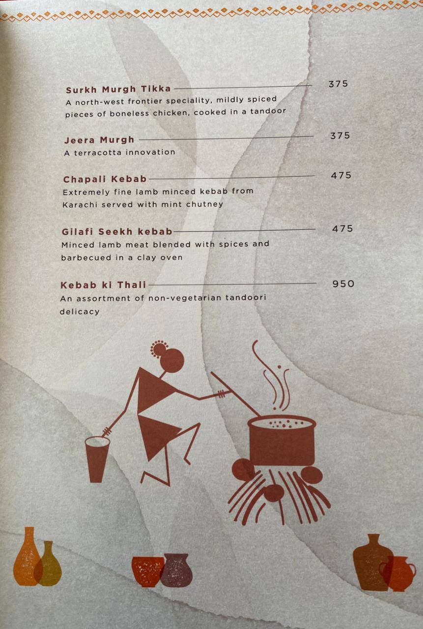 Menu at Terracotta Restaurant, Siliguri