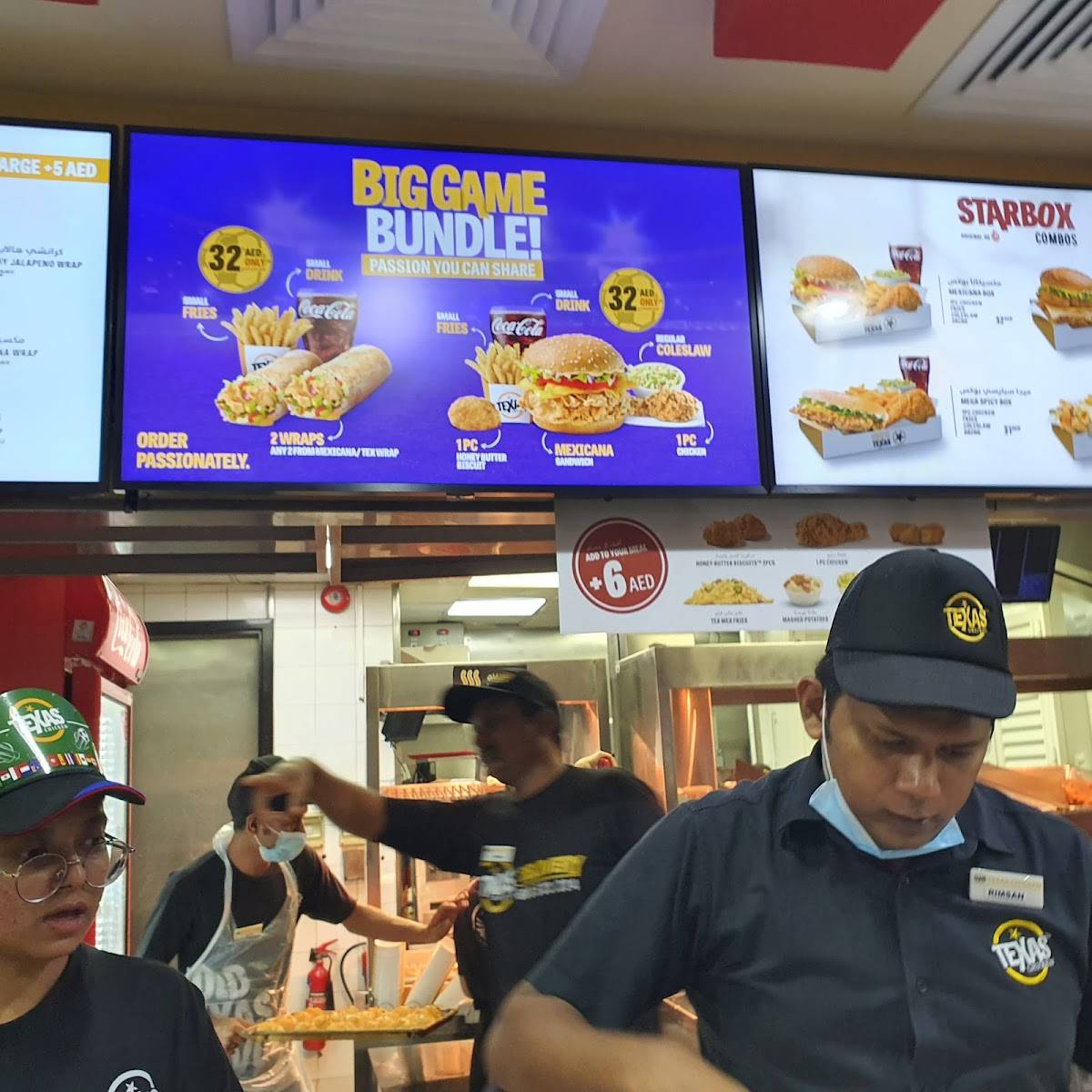 Menu at Texas Chicken - Airport Road restaurant, Abu Dhabi, Bldg - 528 ...