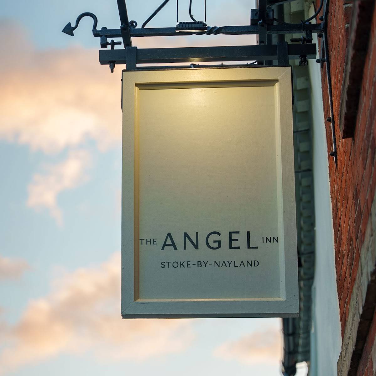Menu at The Angel Inn, Stoke-by-Nayland pub & bar, Stoke-by-Nayland ...