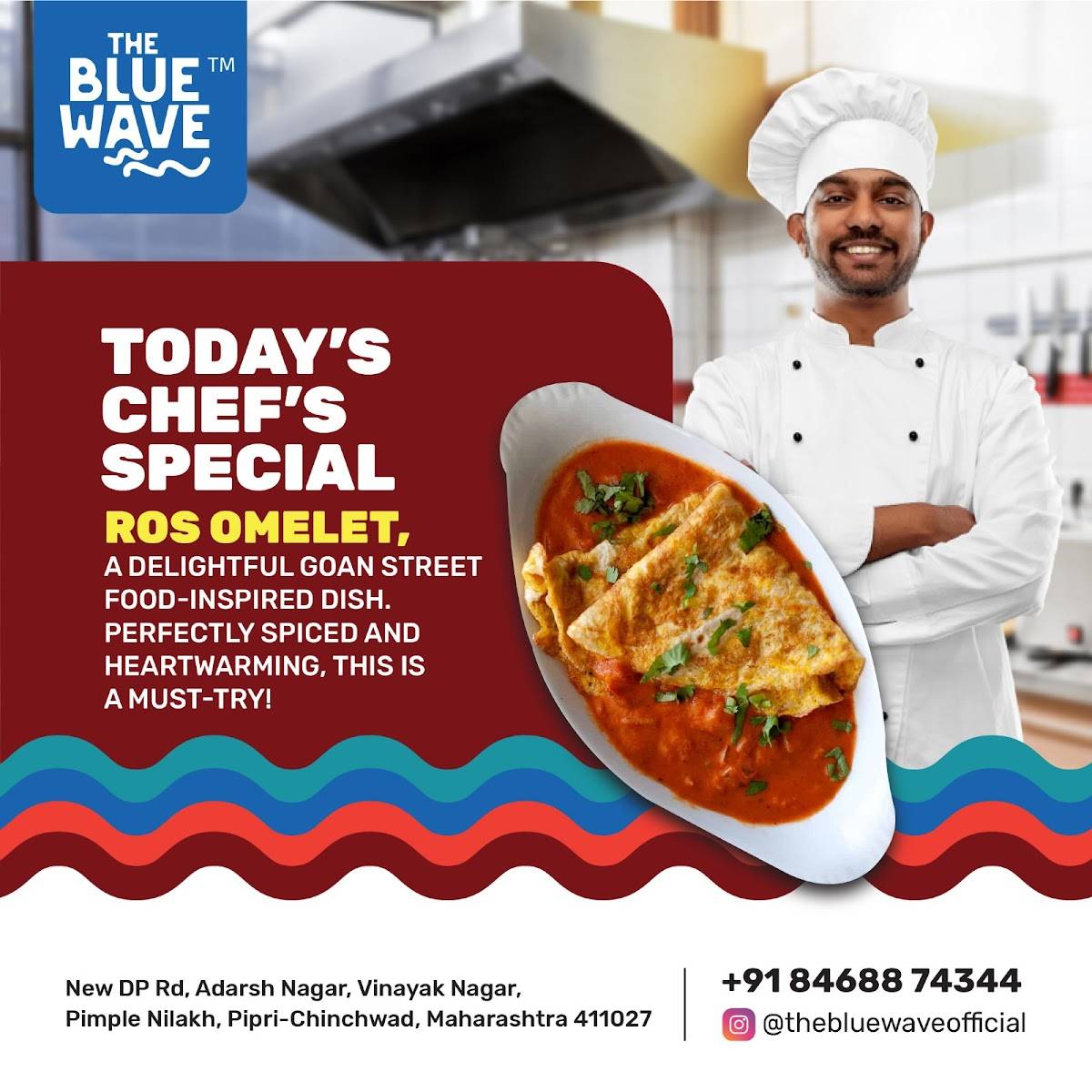 Menu at The Blue Wave, Pimpri-Chinchwad