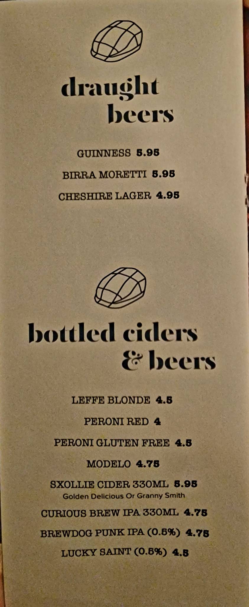 Menu at The Courthouse [Flat Cap Hotels] restaurant, Knutsford