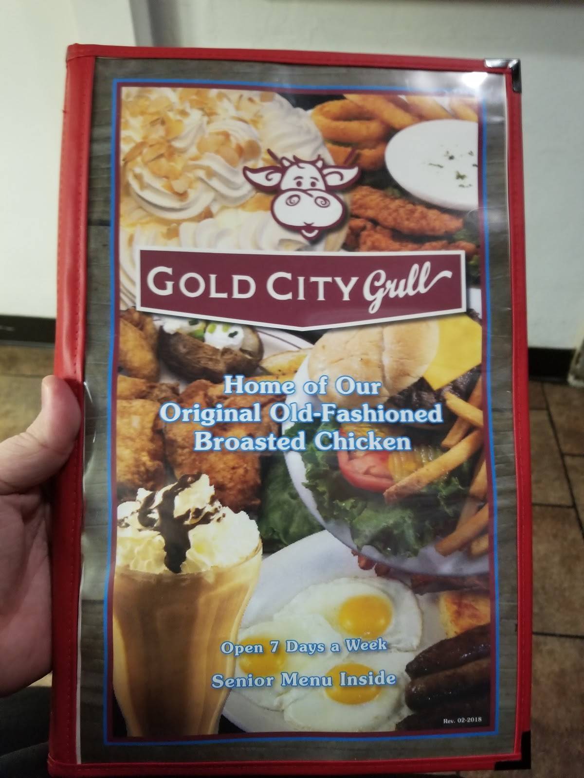 Menu at The Cow Cafe & Grill, Oroville